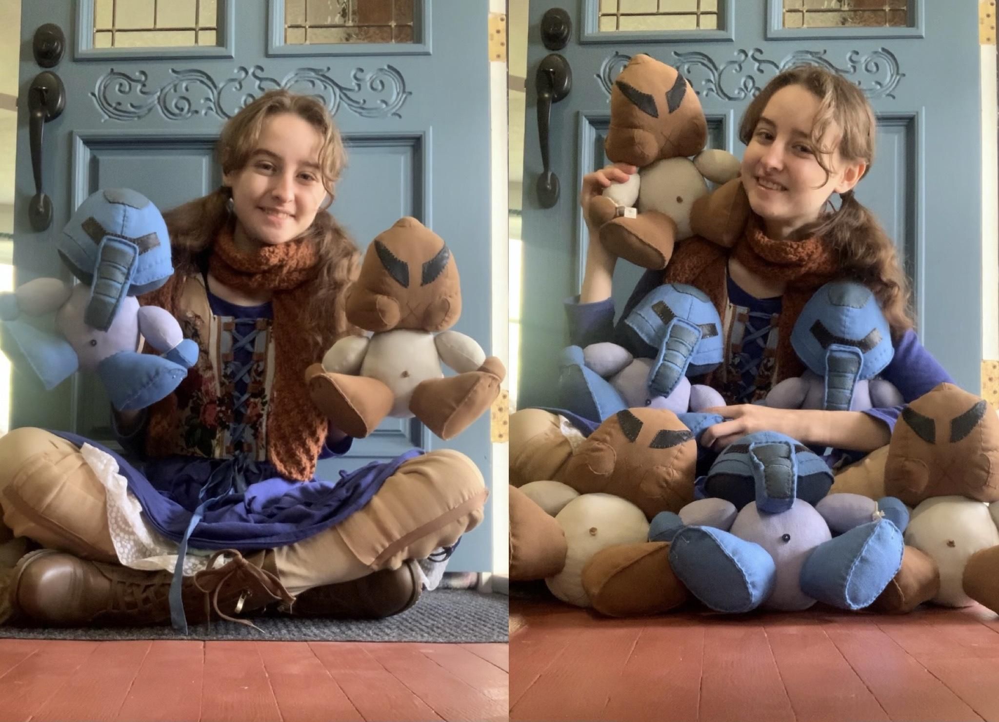 Hewkii & Macku Dolls - BIONICLE MNOG Inspired Plush Toys. 2 Versions ...