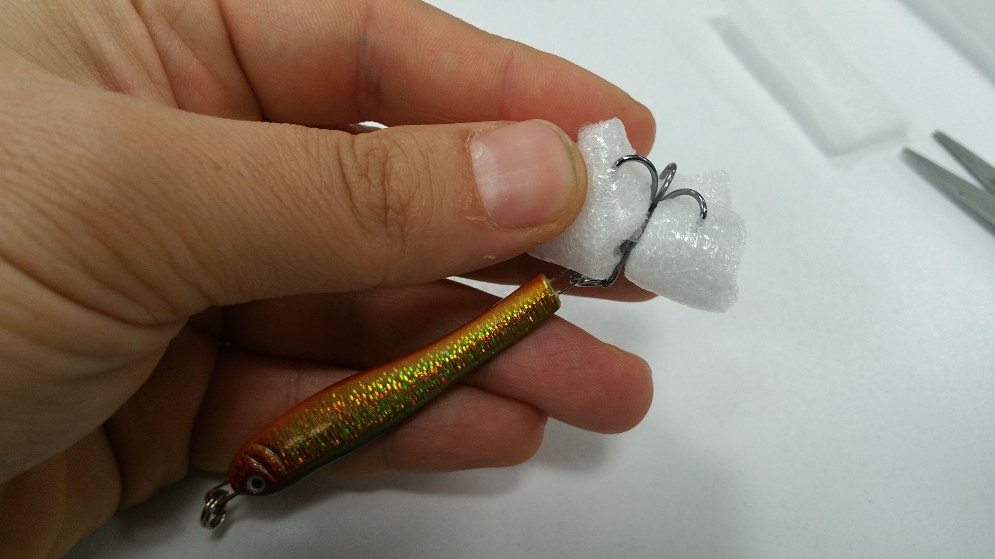 Fishing Lure Treble Hook Holder : 4 Steps (with Pictures) - Instructables
