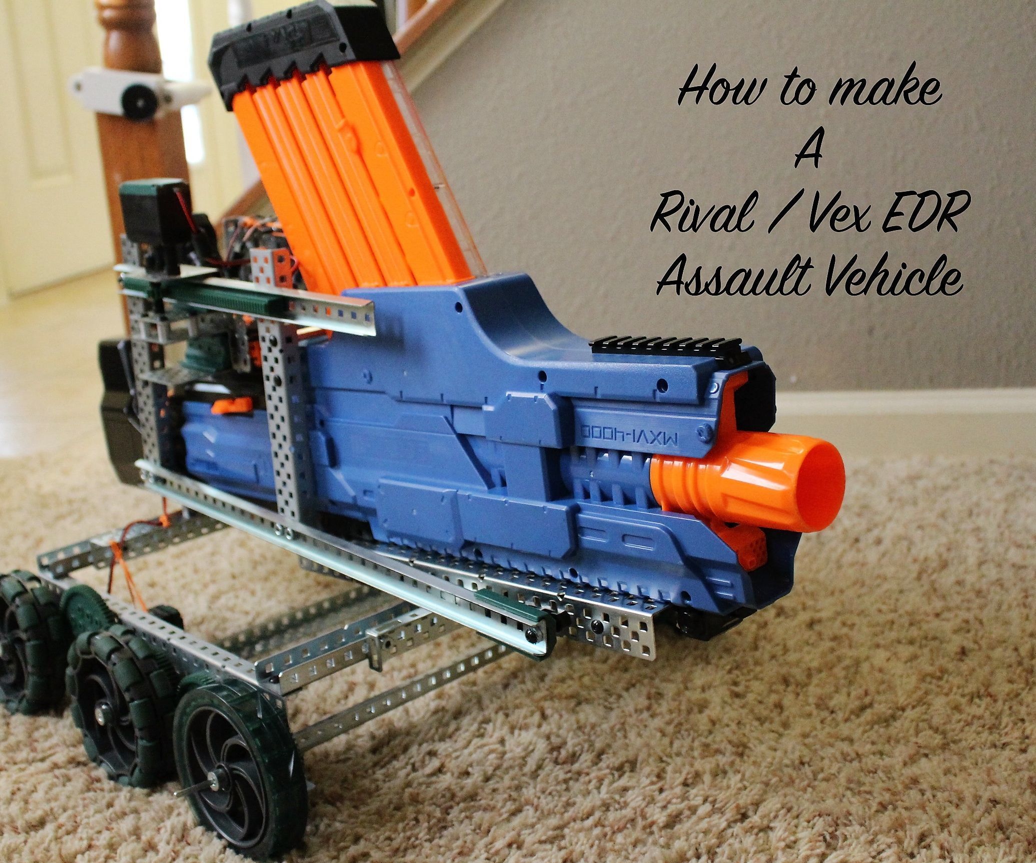 The Vex Assault Vehicle : 20 Steps (with Pictures) - Instructables