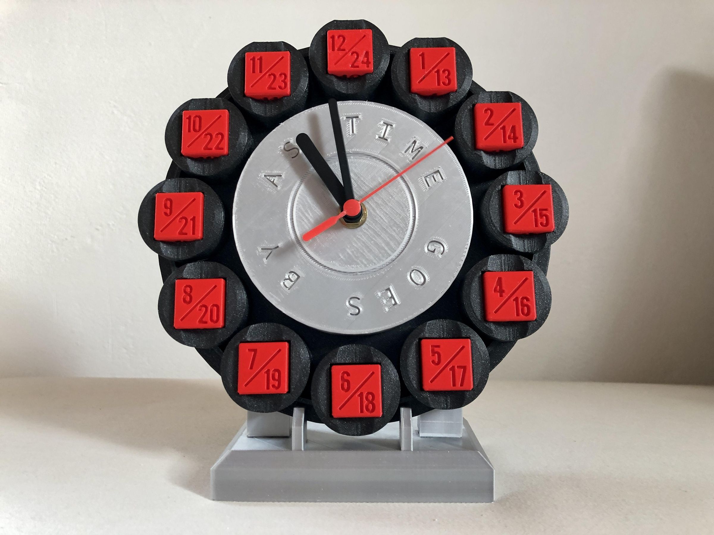 Learning Clock - Versatile - 3D Printed : 6 Steps (with Pictures ...