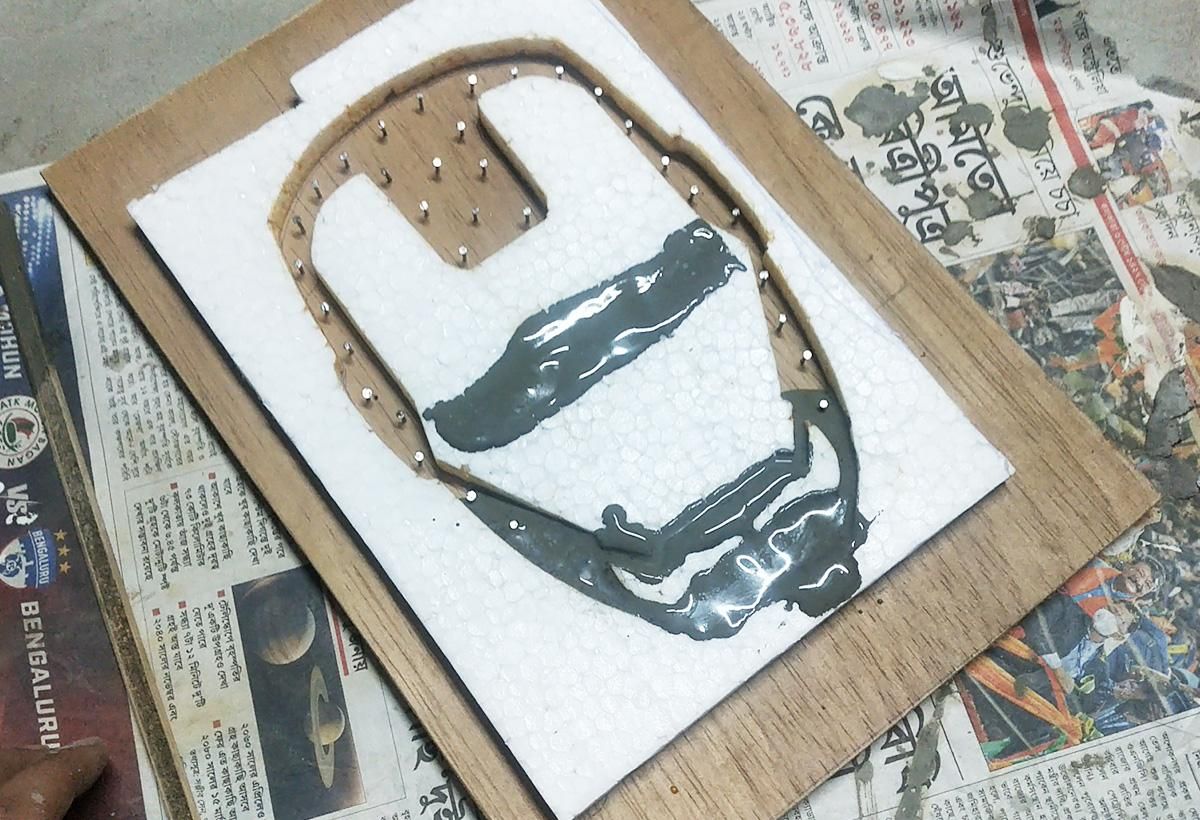 Iron Man - Helmet | Cement Wall Art : 16 Steps (with Pictures ...