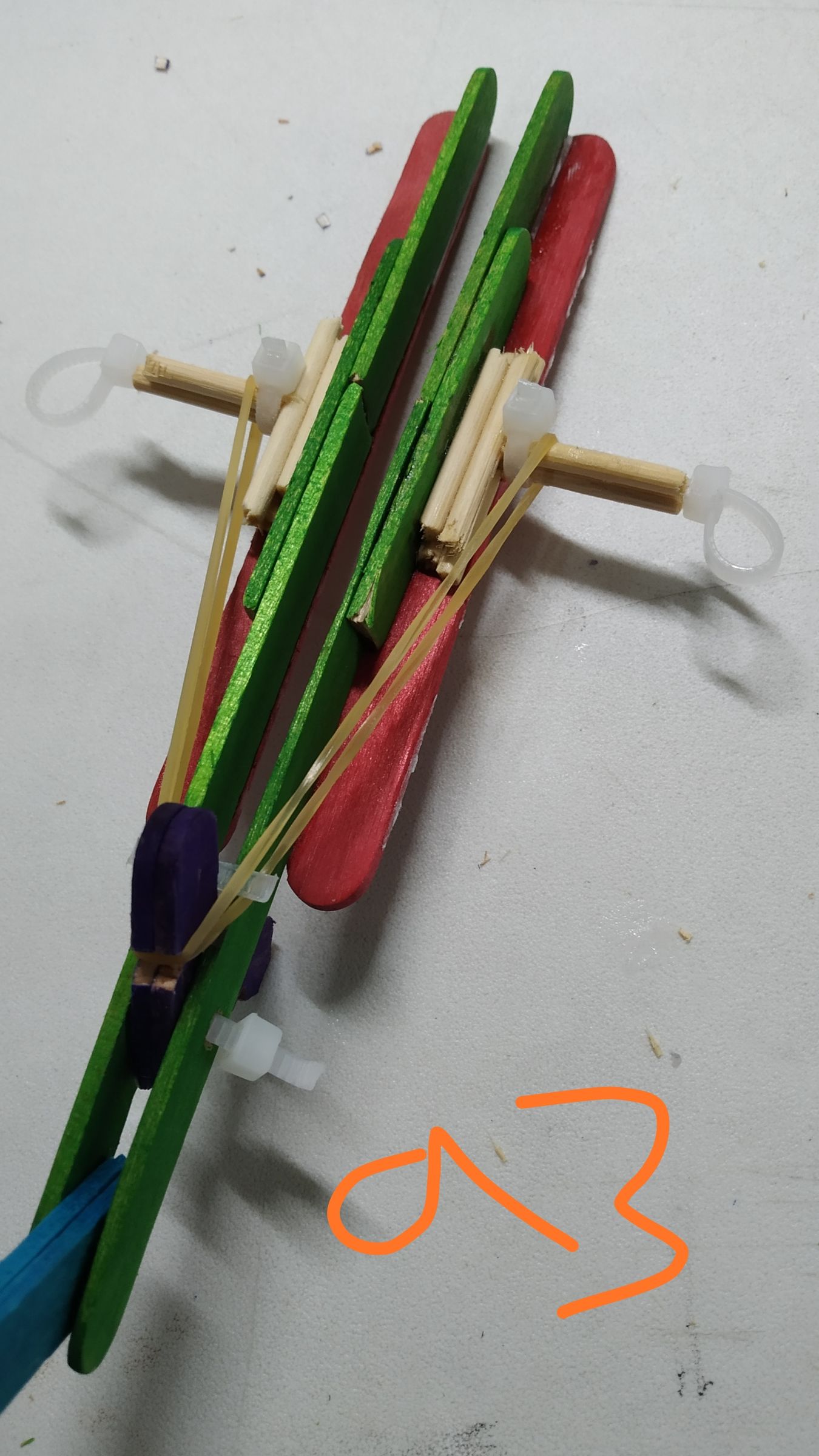 Rubber Band Powered Paper Airplane Gun : 7 Steps (with Pictures ...