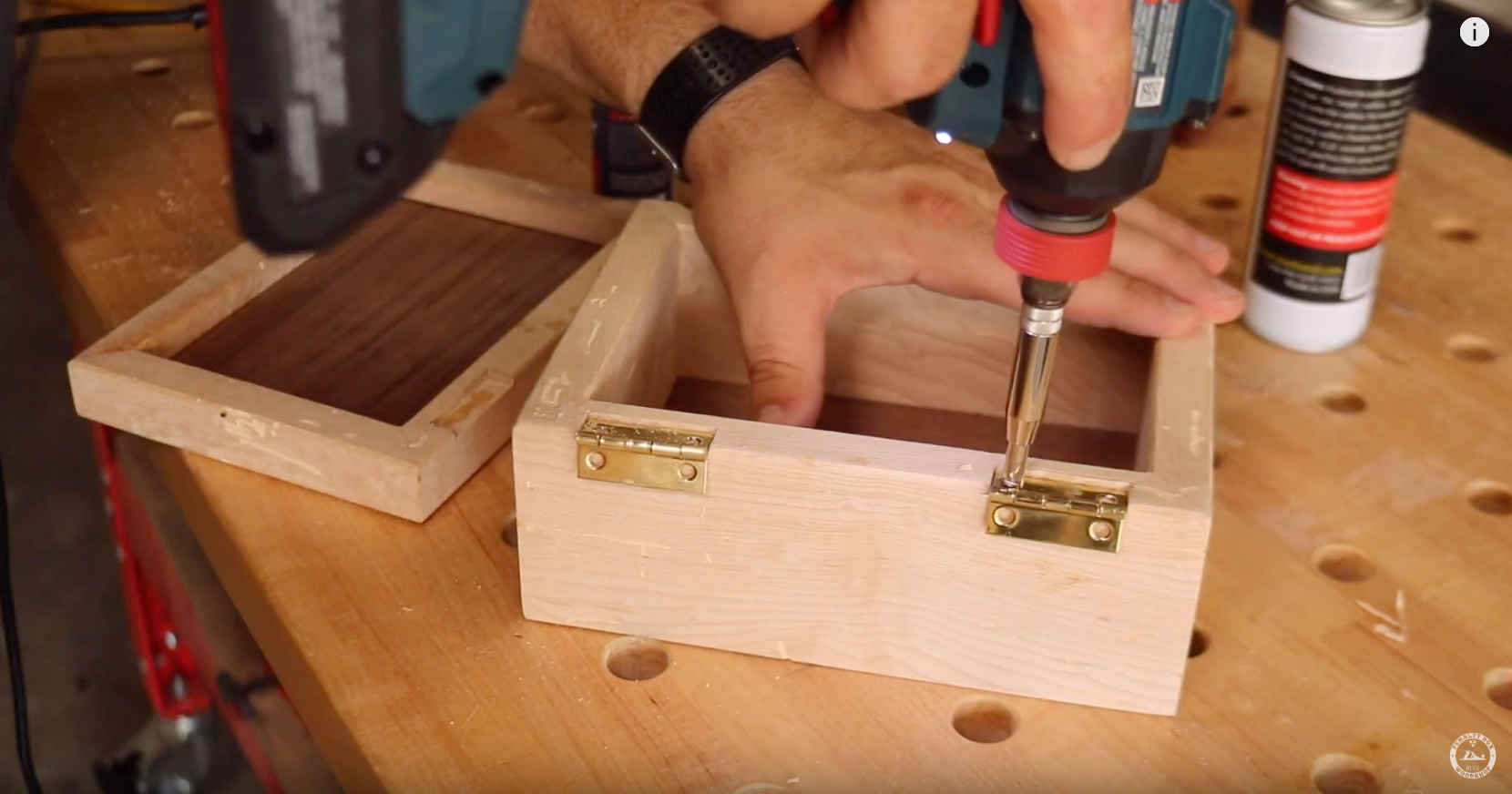 How to Make a Simple Wooden Box With Mortised Hinges : 10 Steps ...
