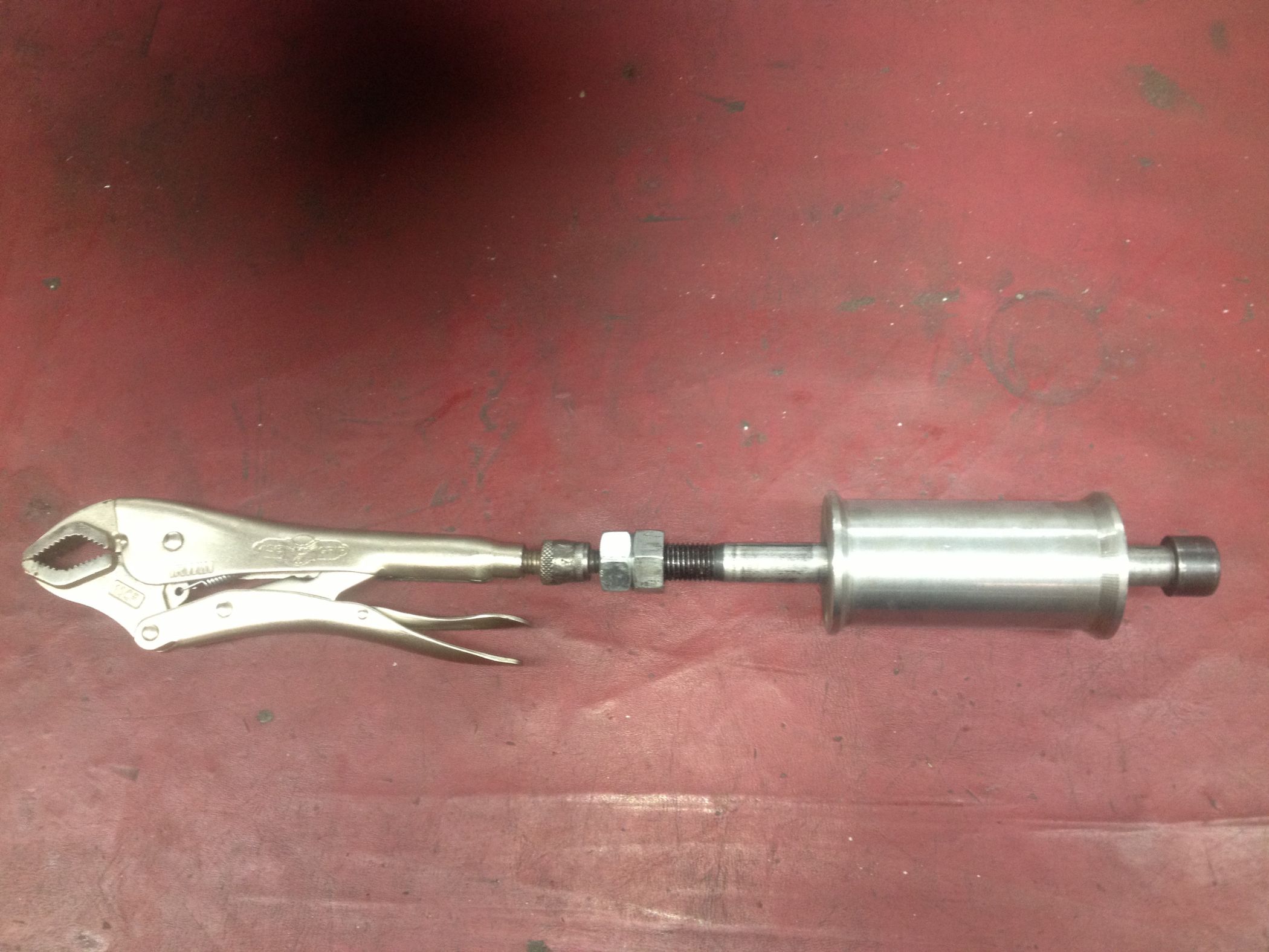 How to Make a Vise-grip Slide Hammer : 12 Steps (with Pictures ...