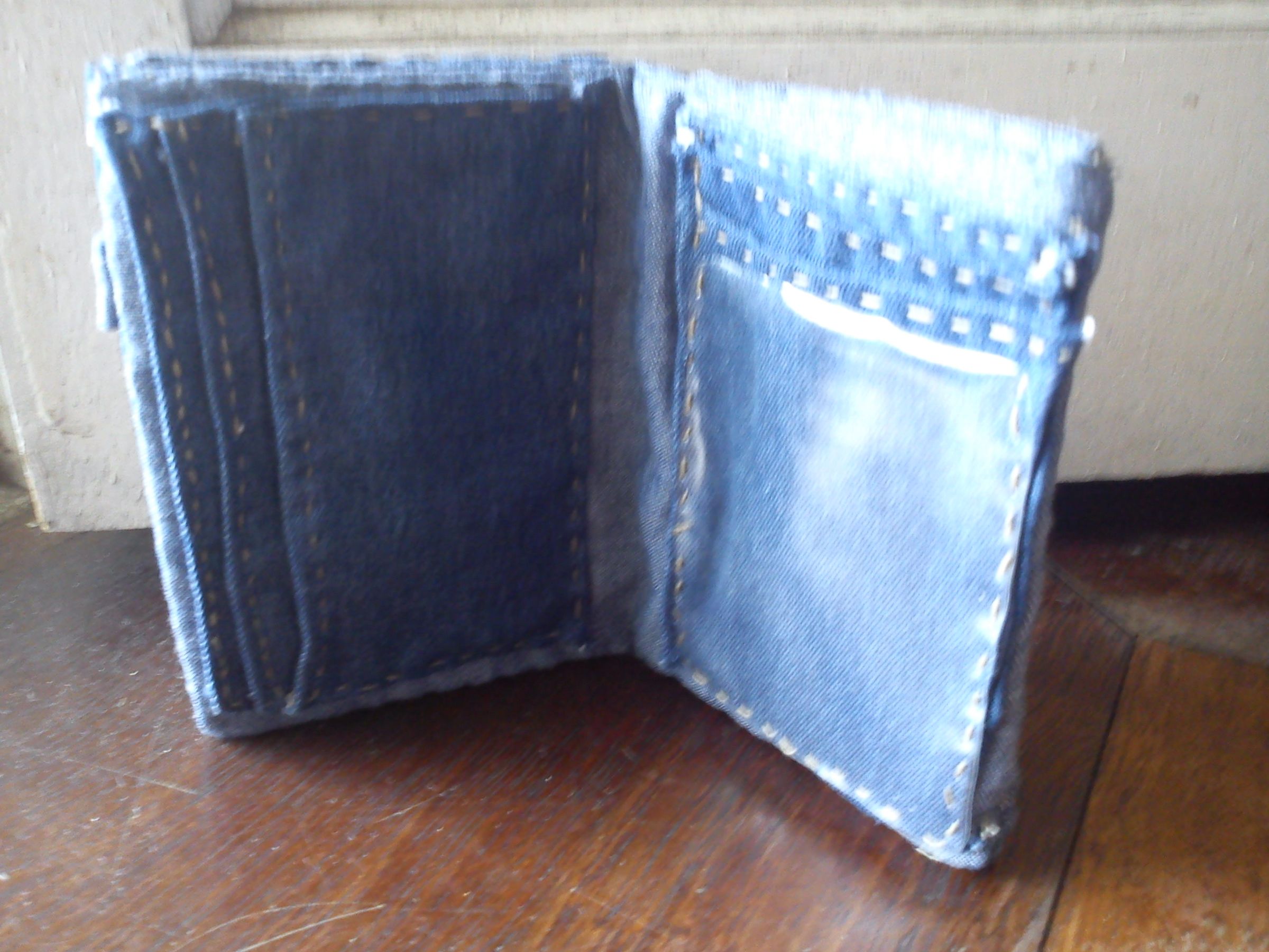 Jeans Wallet : 10 Steps (with Pictures) - Instructables