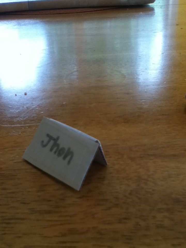 Desk Name Tag : 5 Steps - Instructables