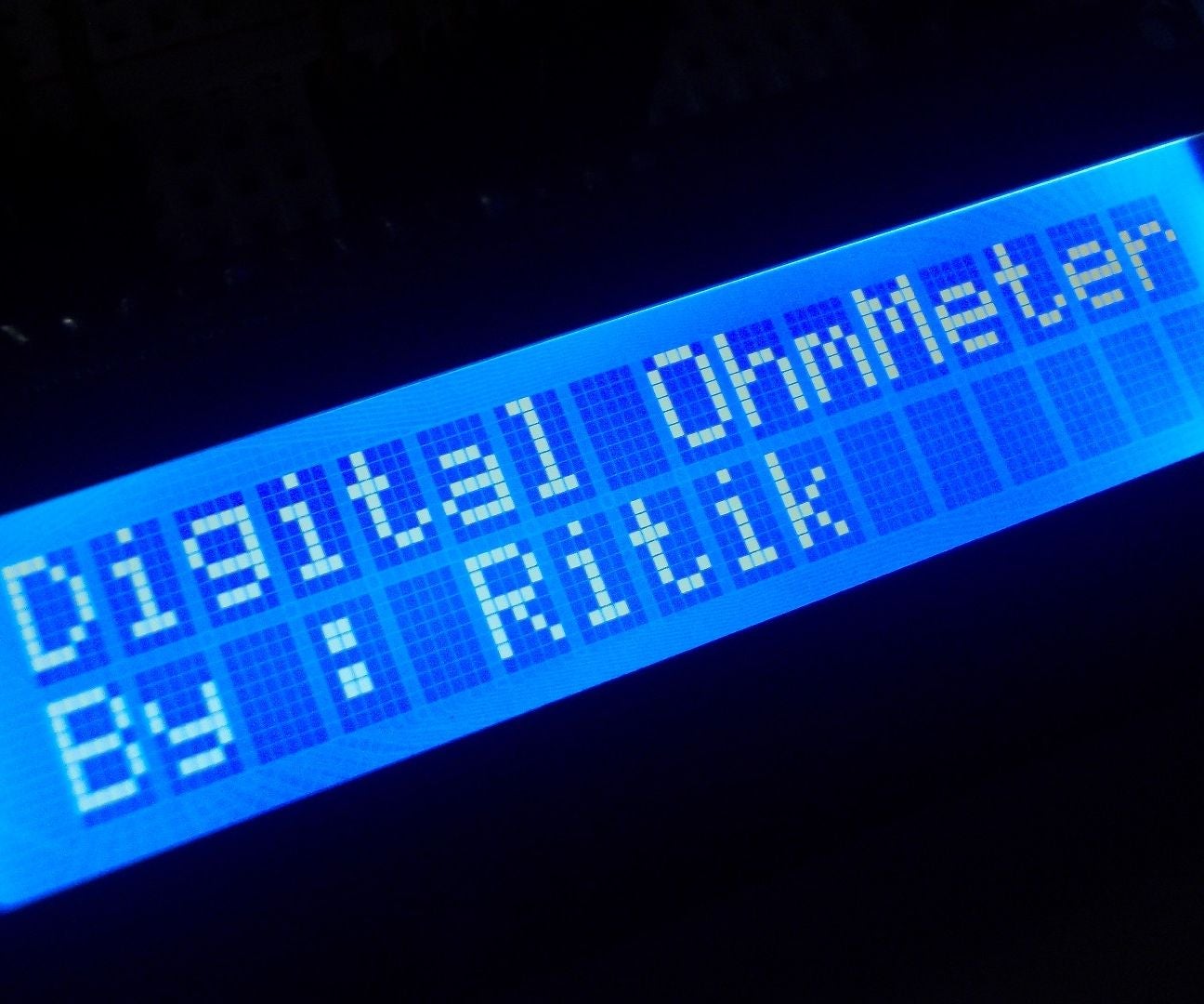 Arduino Ohm Meter With Lcd 4 Steps Instructables
