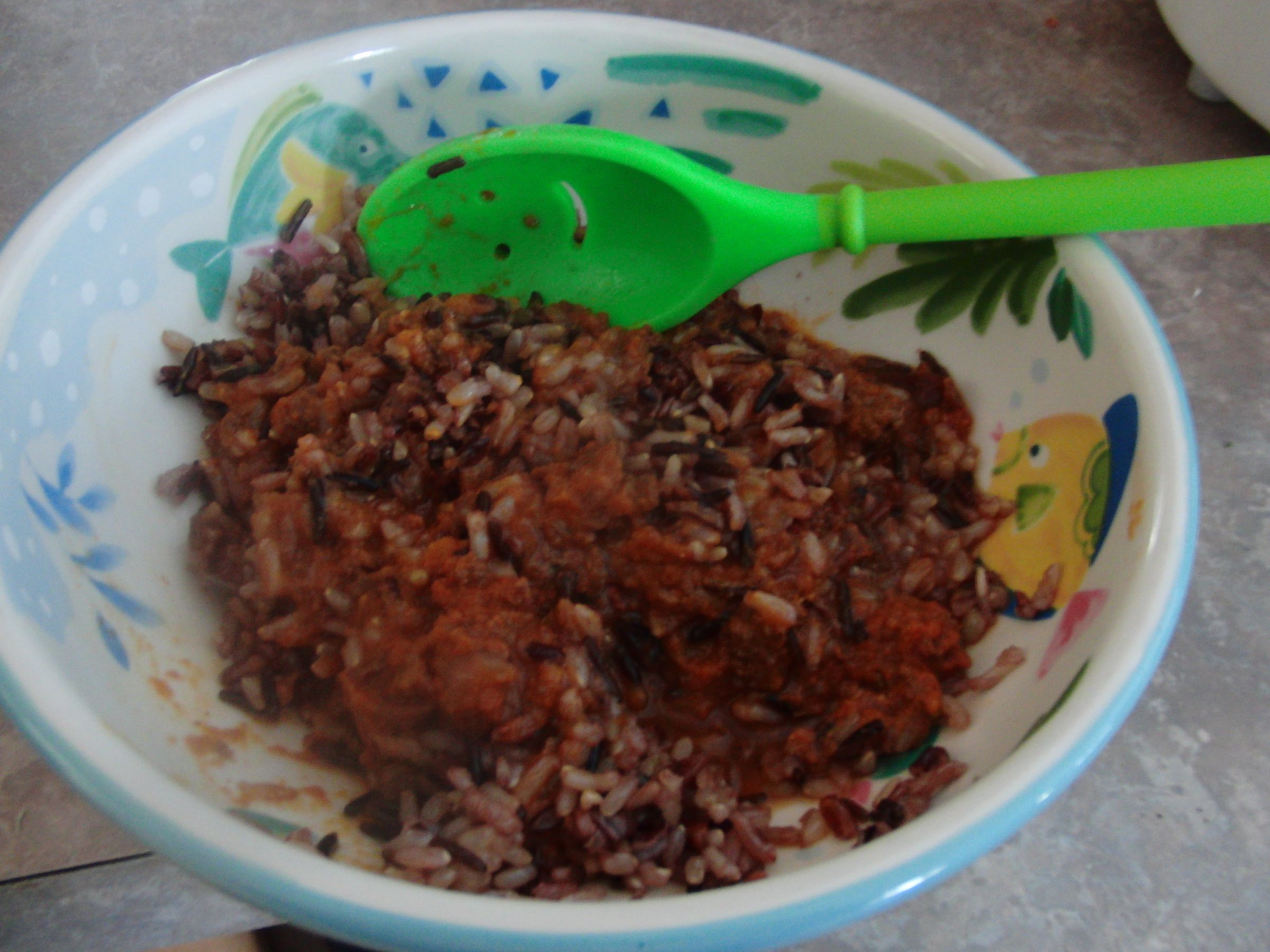 Quick Healthy Lunch: Wild and Brown Rice With Ragu Sauce : 3 Steps ...