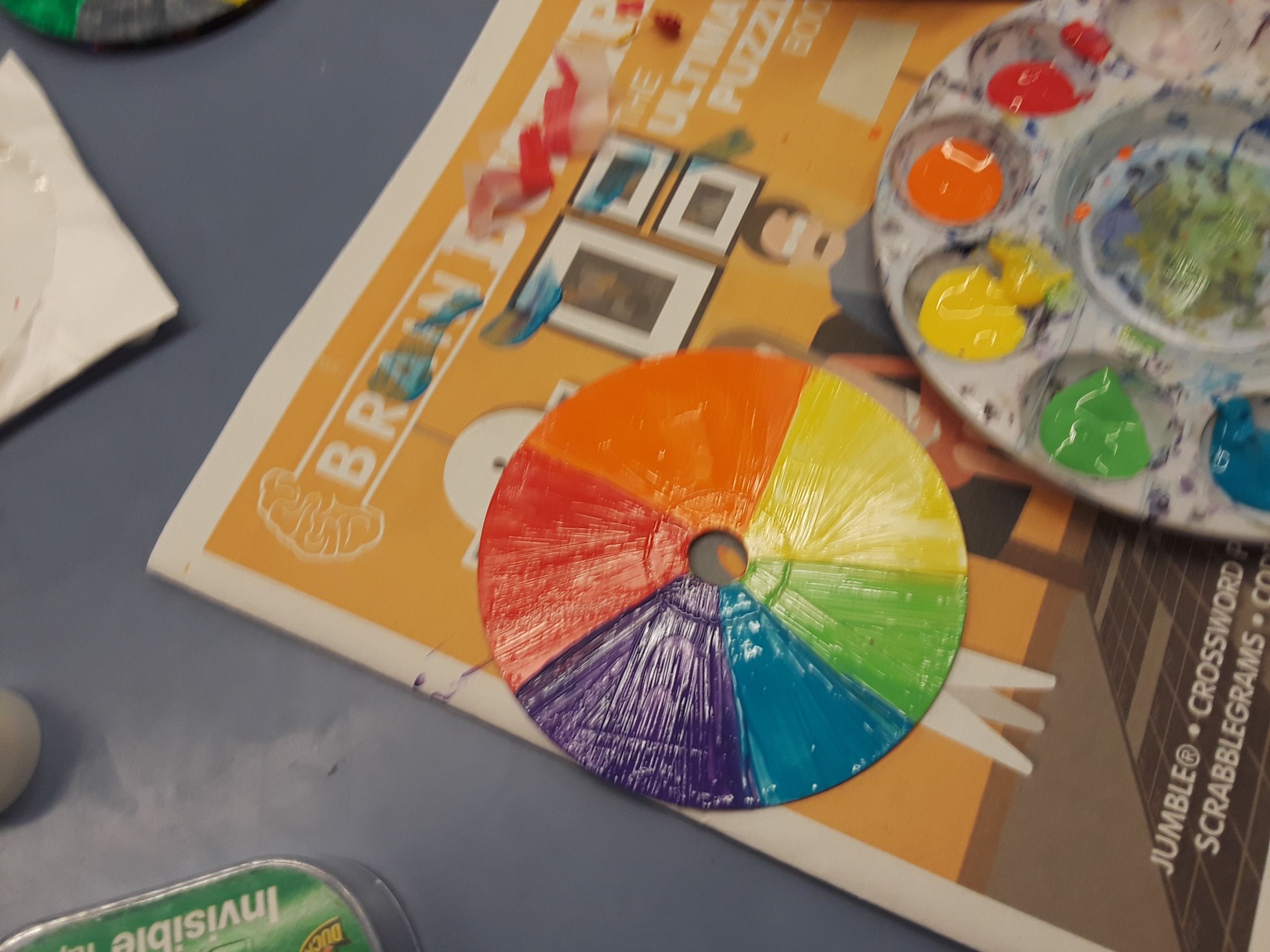 Rainbow Spinning Top : 4 Steps - Instructables