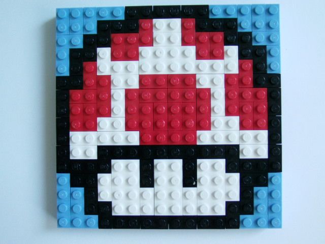 Mario Sprites 8 Bit Block