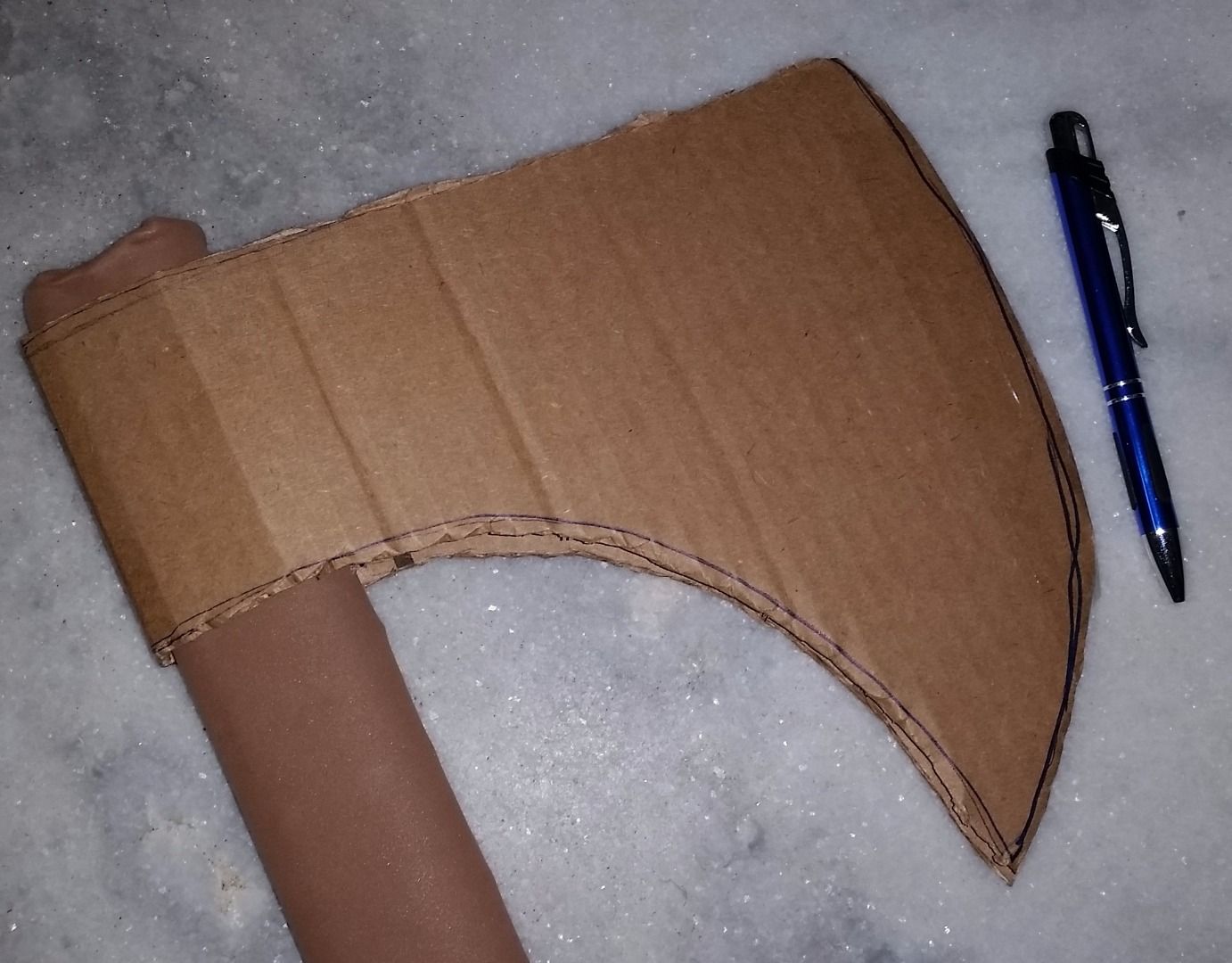 Quick Fake Axe for Your Costume Party : 6 Steps (with Pictures ...