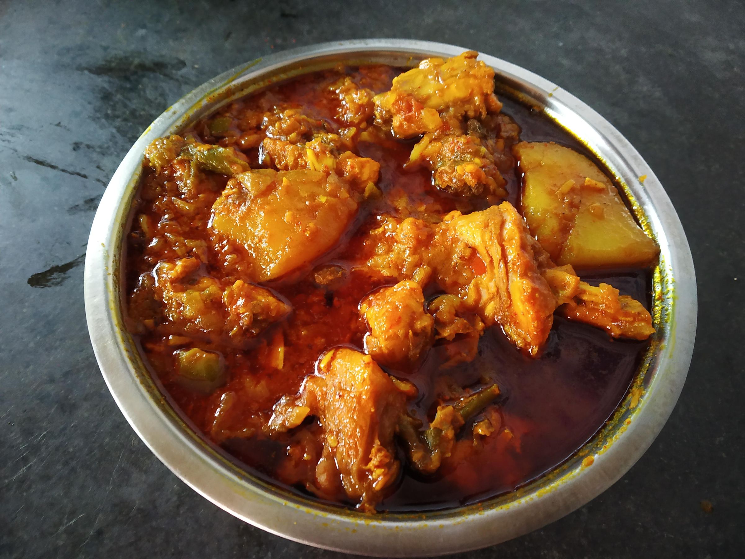 Masala Chicken :7 Easy Steps. Makes You Warm in Winter Days. : 9 Steps ...