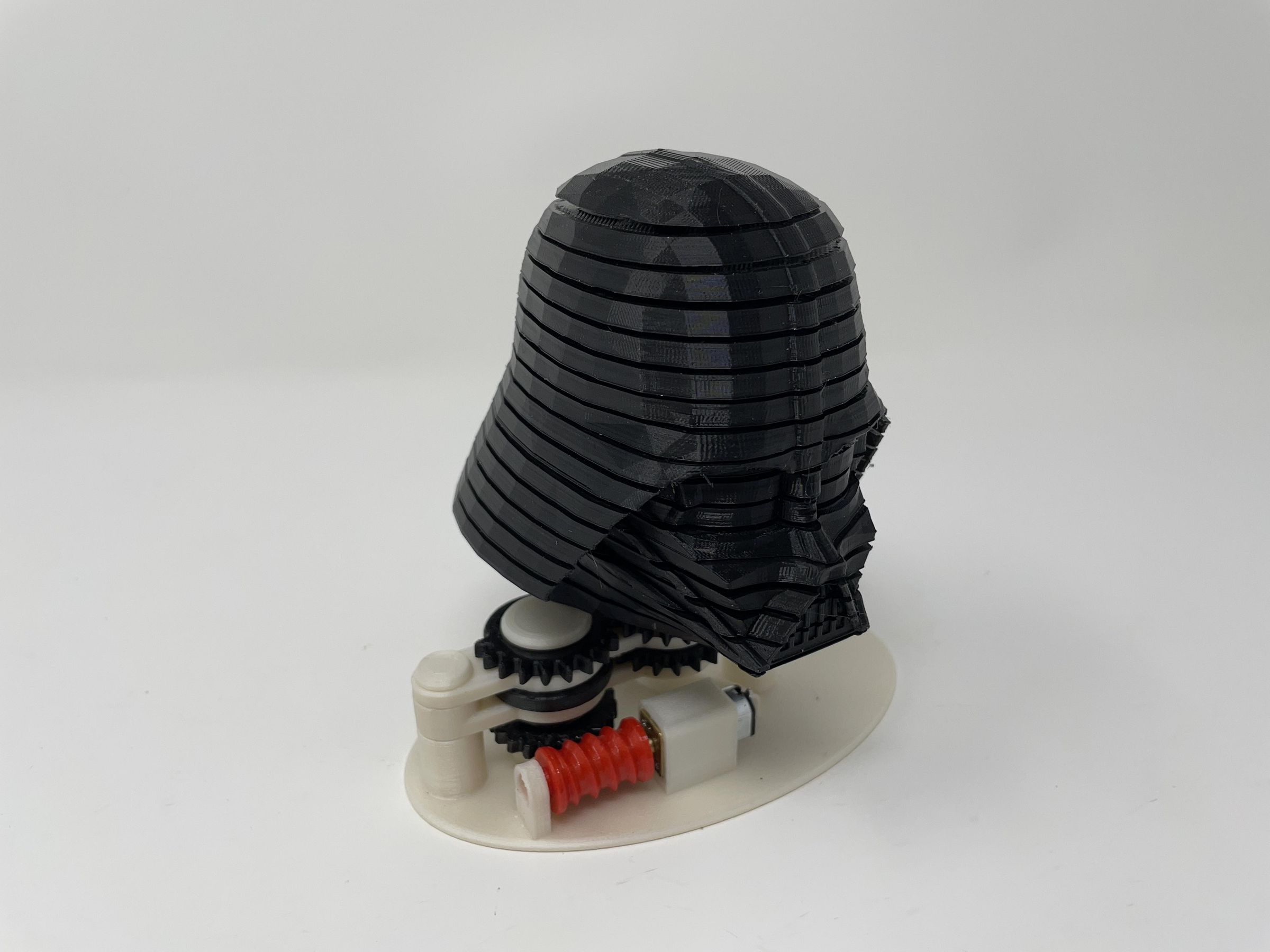 Darth 2: a 3D Printed Animated Darth Vader Helmet. : 5 Steps (with ...
