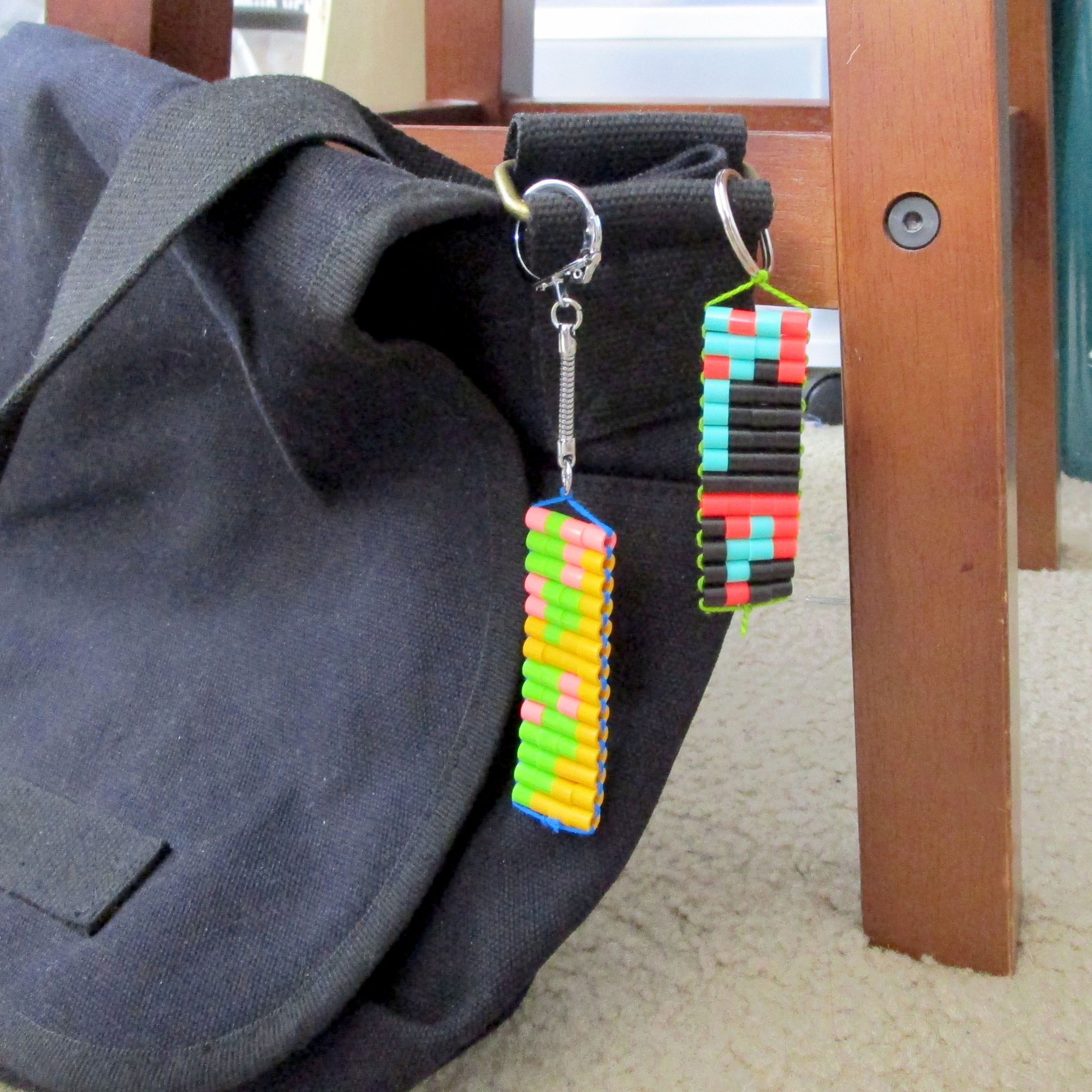 Morse Code Woven Beaded Keychain : 10 Steps (with Pictures) - Instructables