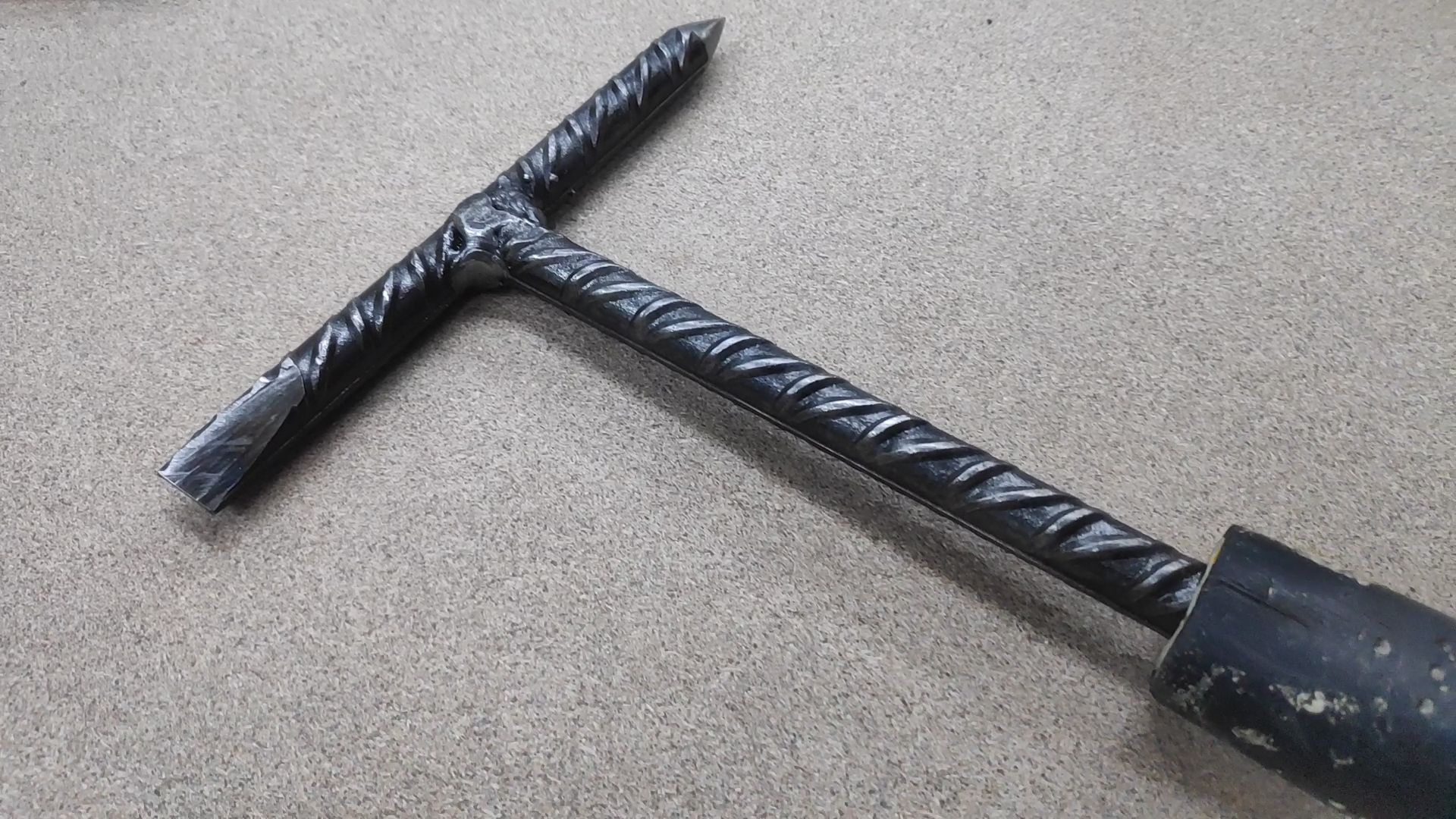 Welders Chipping Hammer - Basic Welding Project : 8 Steps (with ...