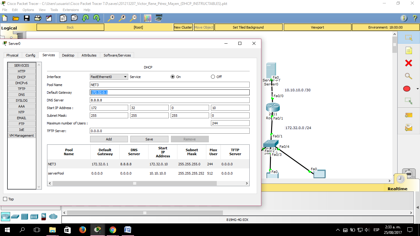 How to Configure DHCP in Cisco Packet Tracer : 14 Steps - Instructables