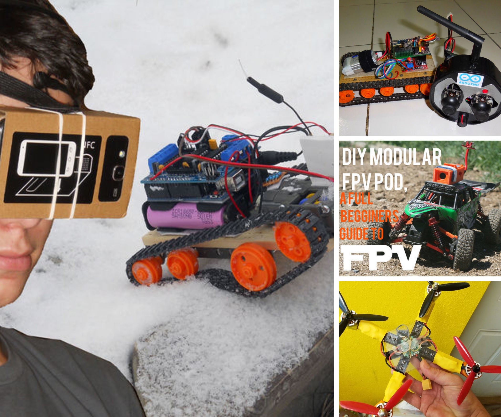 Drones, Bots, FPV, ROV - Instructables