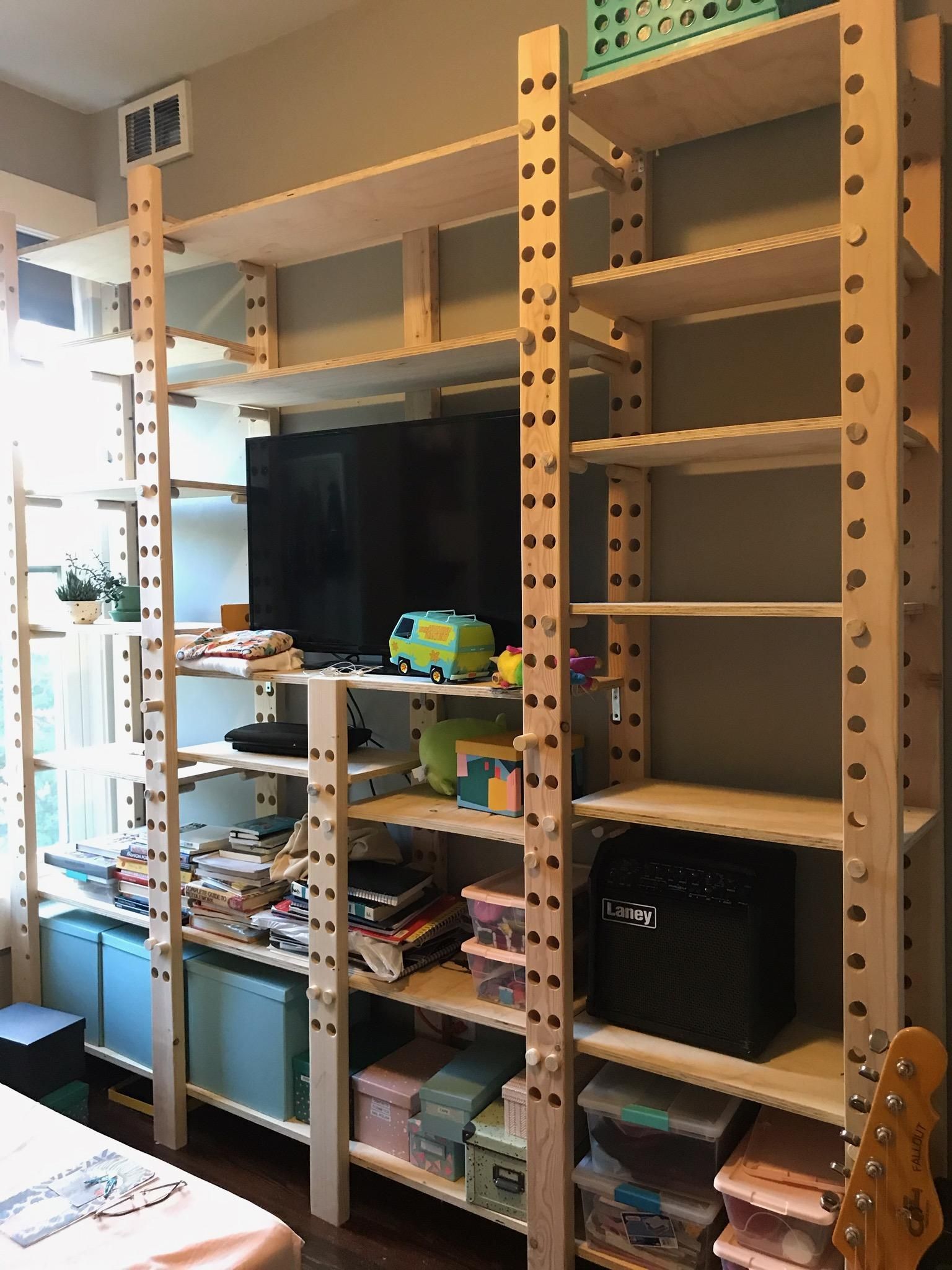 Very Adjustable Shelving - Instructables