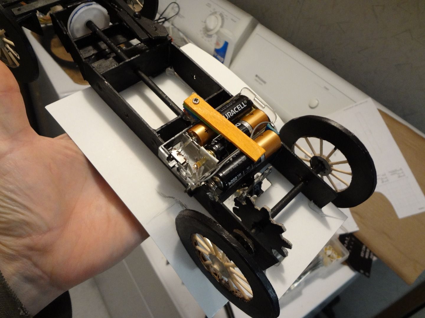 Classic Convertible Cardboard Electric Car. : 16 Steps (with Pictures ...