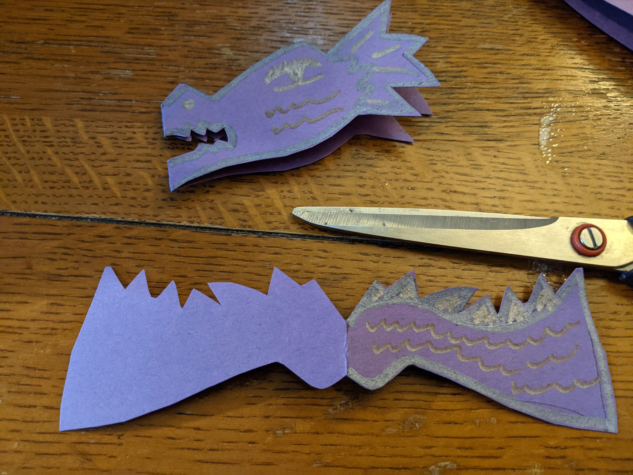 Paper Dragon Stick Puppet : 13 Steps (with Pictures) - Instructables