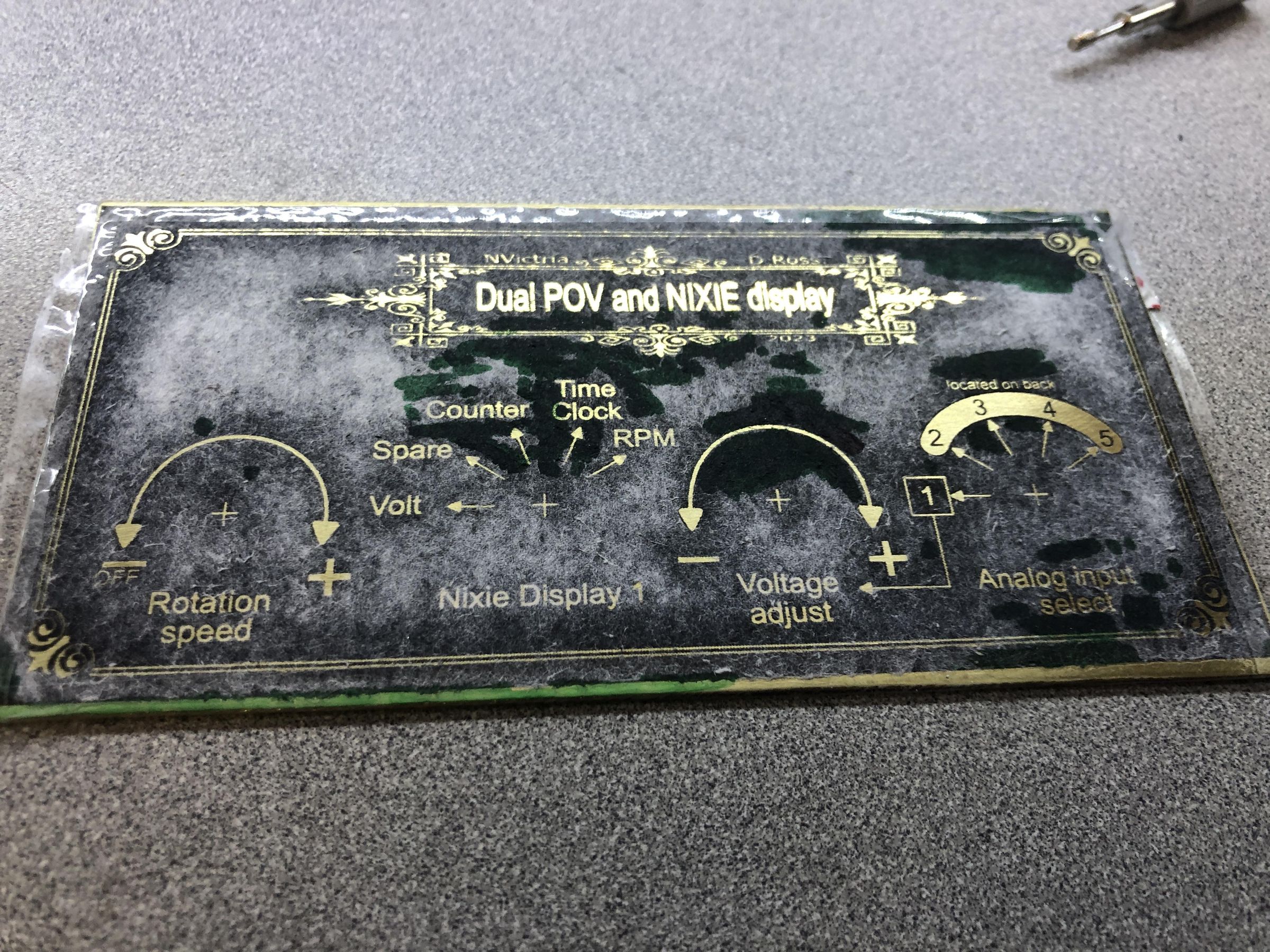 Tachyscope 1.0, POV Led Display : 5 Steps (with Pictures) - Instructables