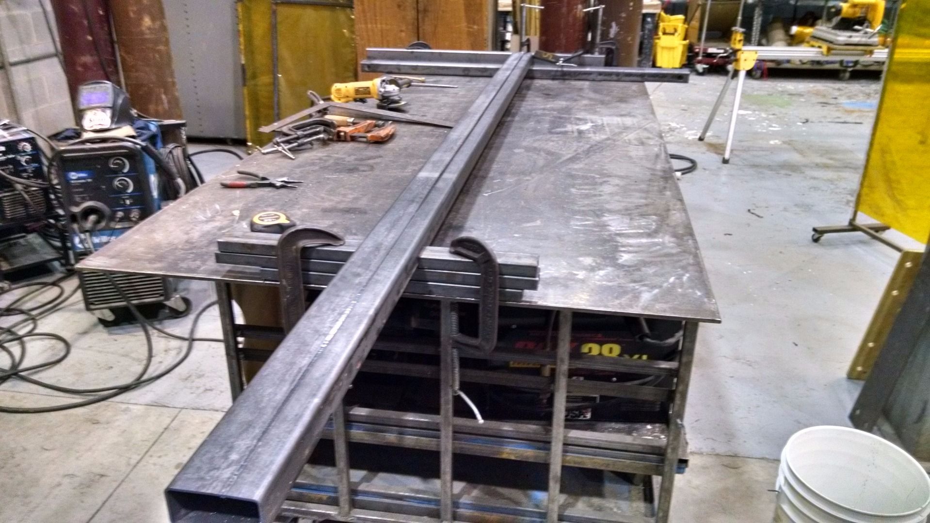 Steel Rack and Cold Saw Station : 5 Steps (with Pictures) - Instructables