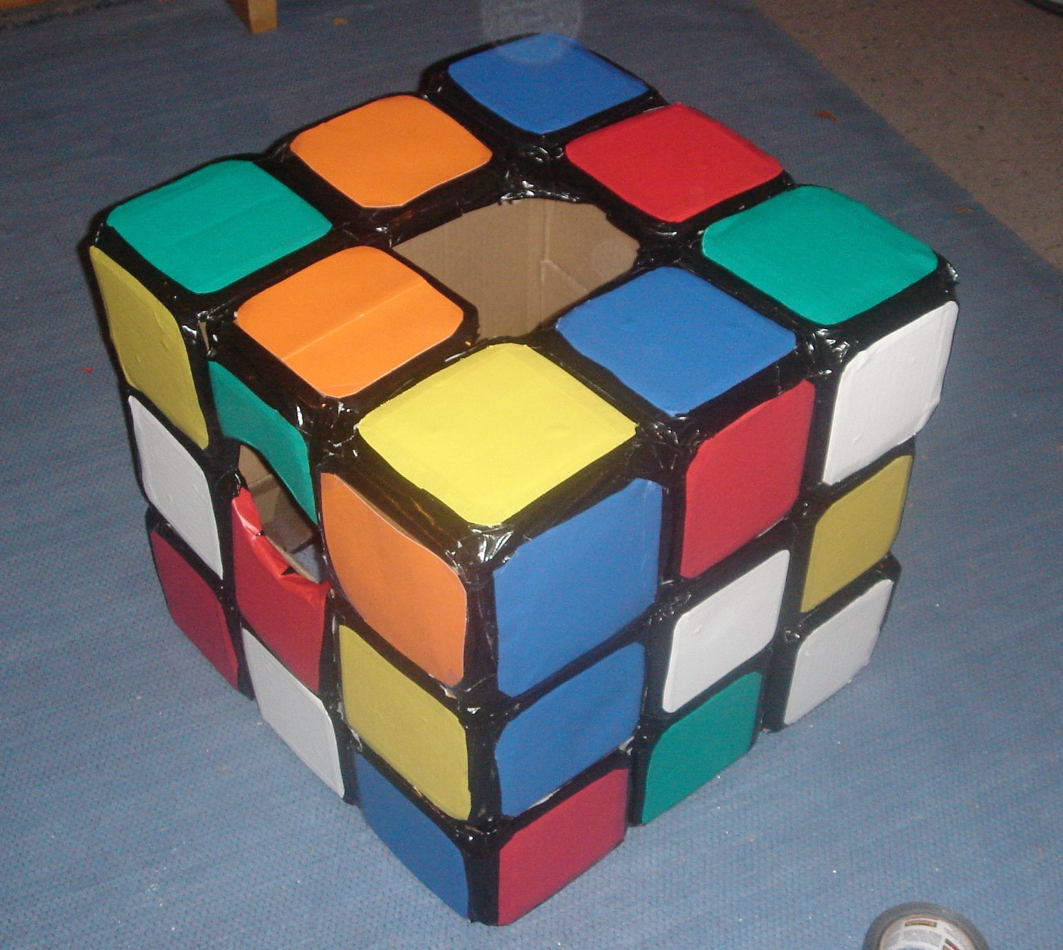 Realistic Rubik's Cube Costume : 6 Steps (with Pictures) - Instructables