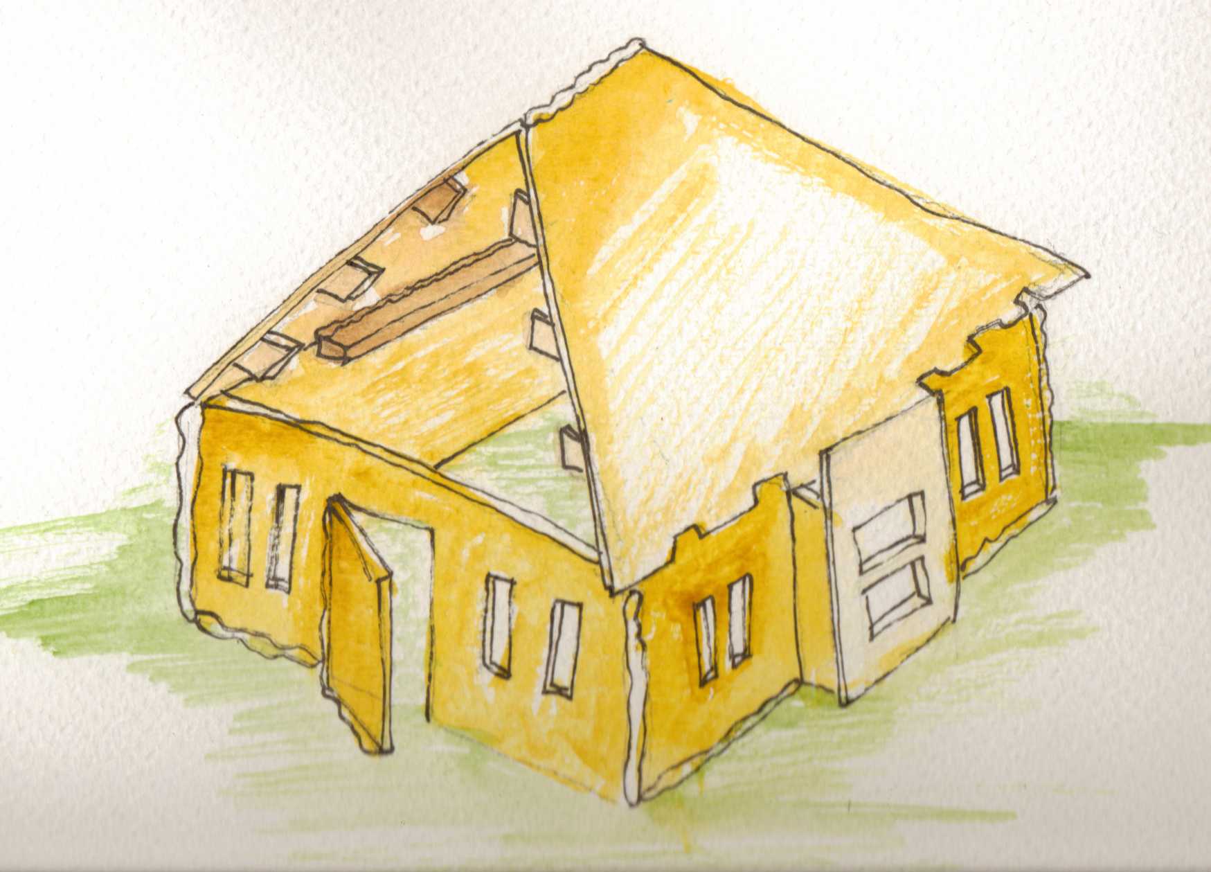 Harry Potter - the Weasley's Burrow Gingerbread House : 16 Steps (with ...