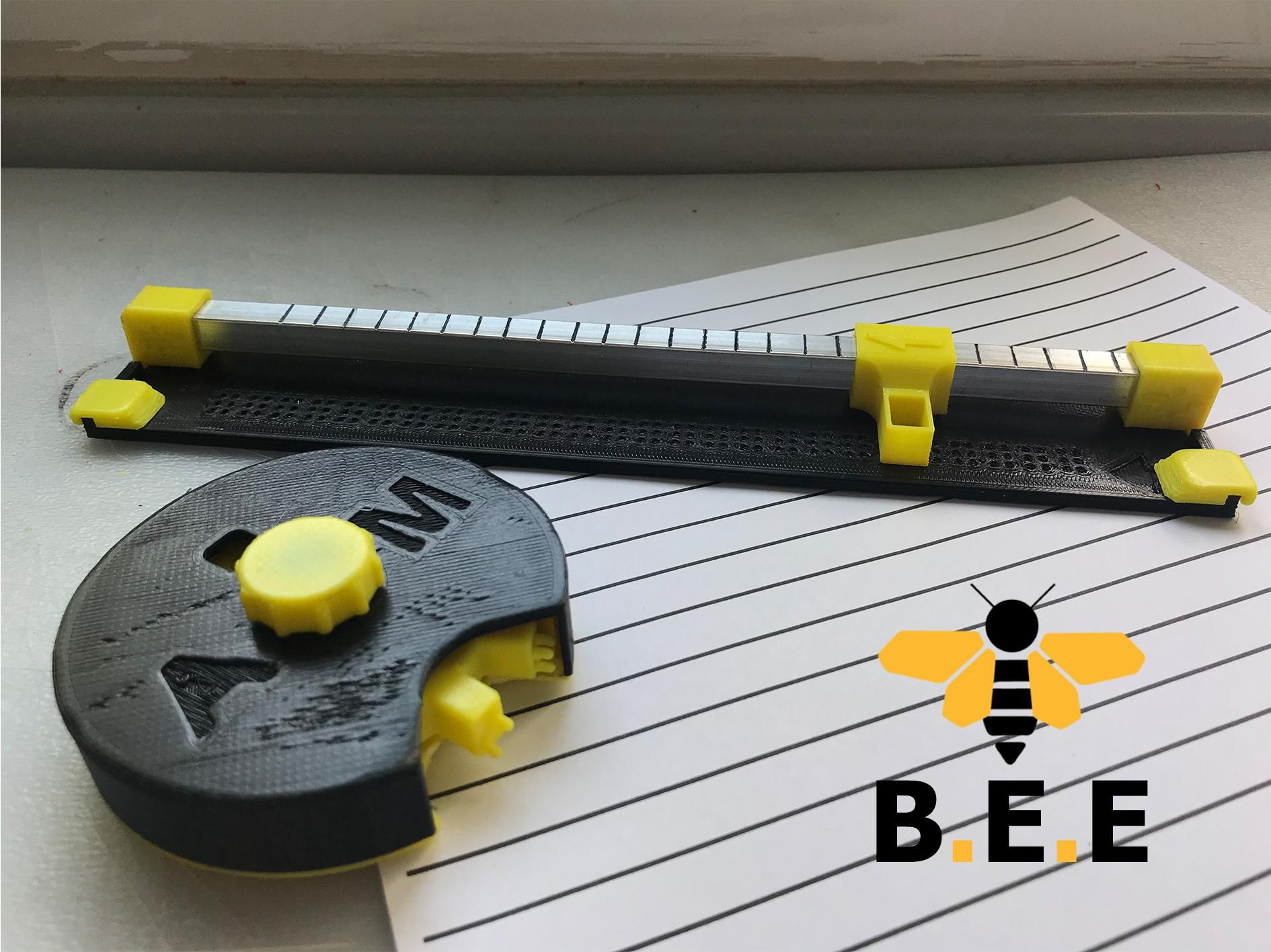 Write in Braille With B.E.E! - DIY Braille Embosser : 14 Steps (with ...