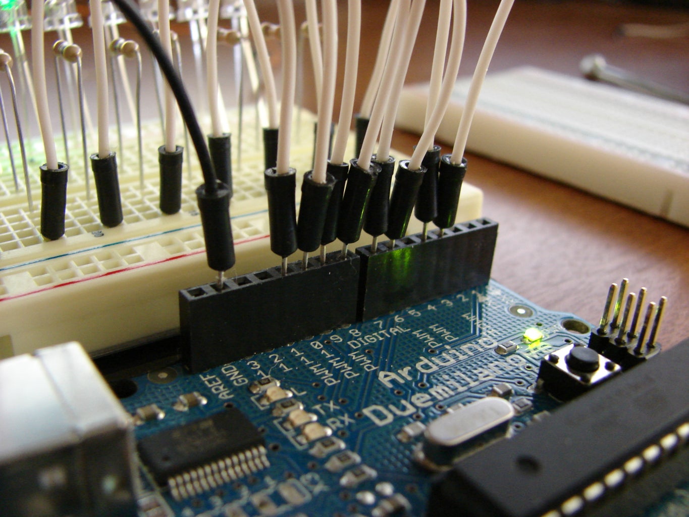 8 Led Larson Scanner With Arduino Instructables