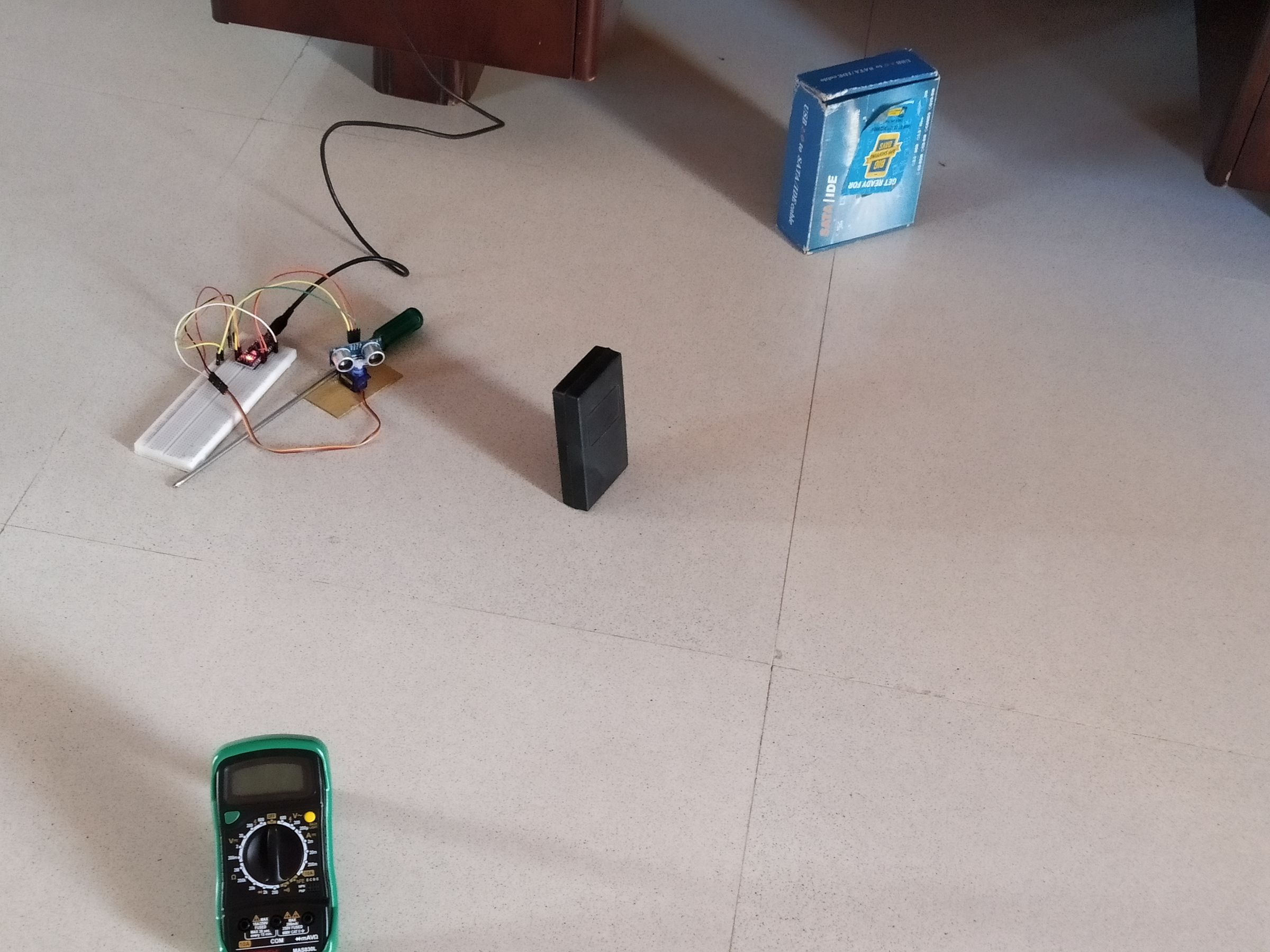 Ultrasonic Radar Using Arduino Nano and Serial Plotter : 10 Steps ...