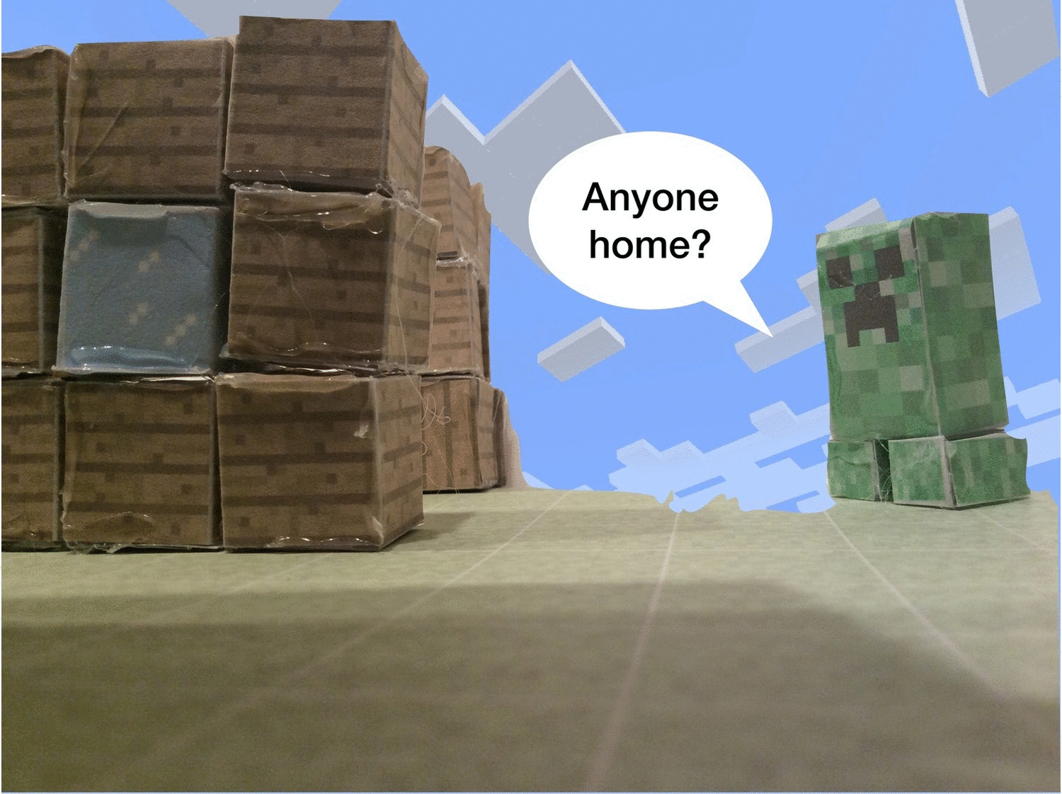 Cardstock Minecraft World : 7 Steps (with Pictures) - Instructables