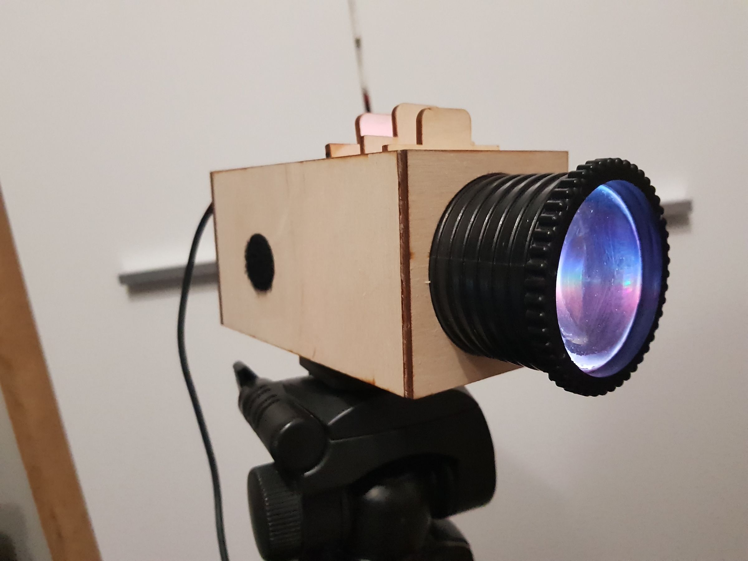 Portable Led Projector for Light Effects : 6 Steps (with Pictures ...
