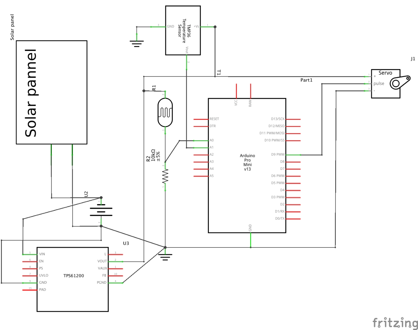 Automated Solar Powered Horizontal Blind Controller : 8 Steps (with ...