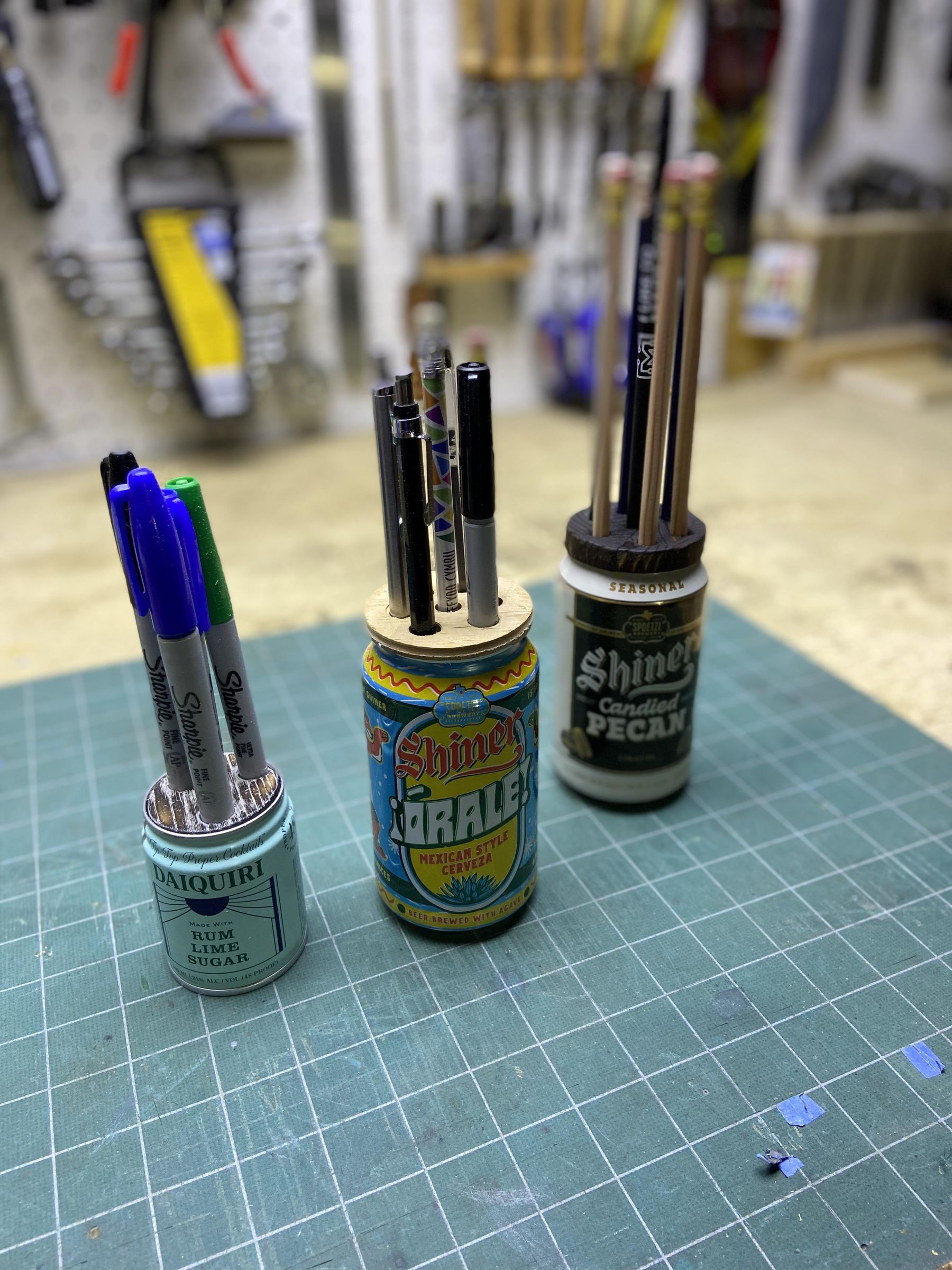 Beer / Soda Can Pen Holder : 7 Steps (with Pictures) - Instructables