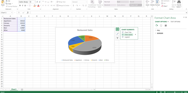 How To Create And Label A Pie Chart In Excel 2013 : 8 Steps - Instructables