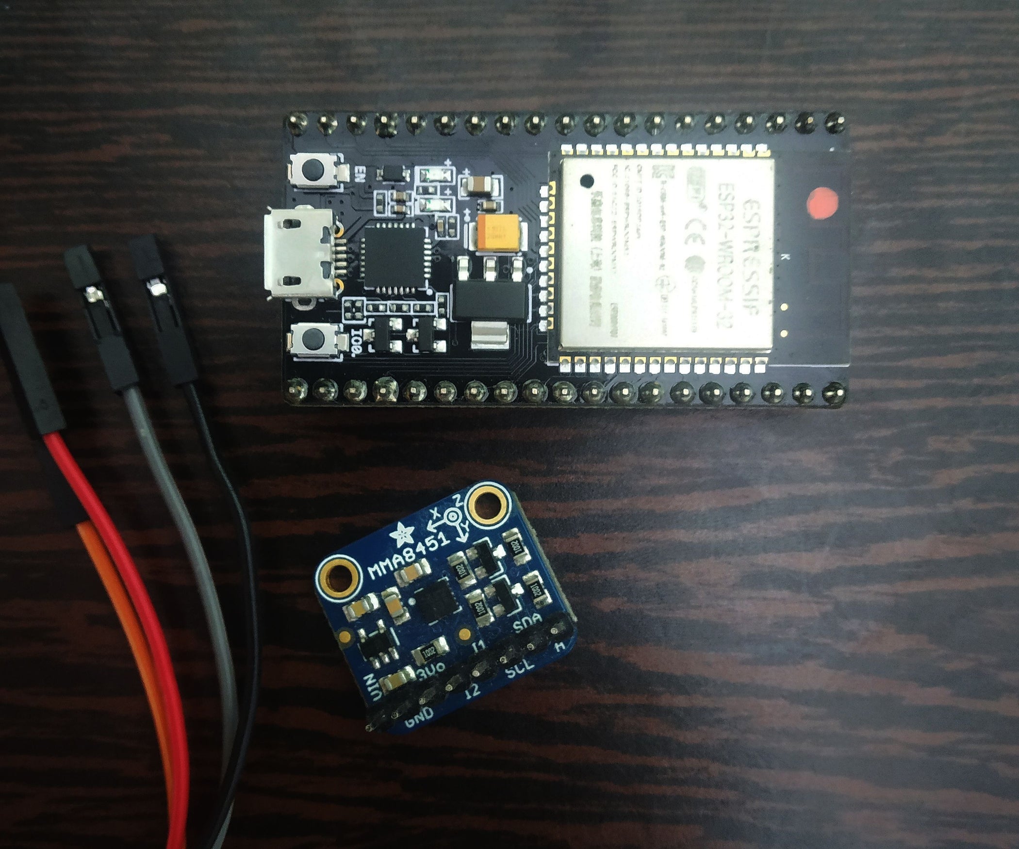 Getting Started With I2C Sensor Interface?? - Interface Your MMA8451 Using ESP32s : 8 Steps ...