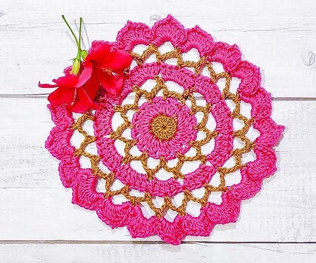 Ruffled Mini Flower Doily : 10 Steps (with Pictures) - Instructables
