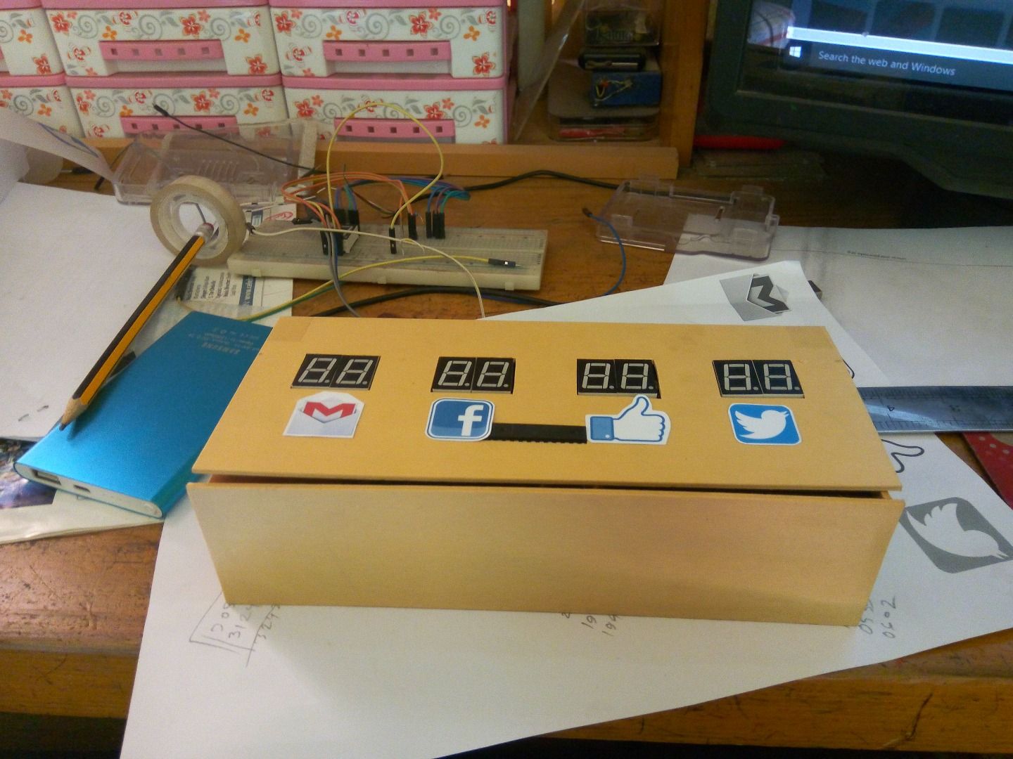 Raspberry Pi Desk Notifier : 18 Steps (with Pictures) - Instructables