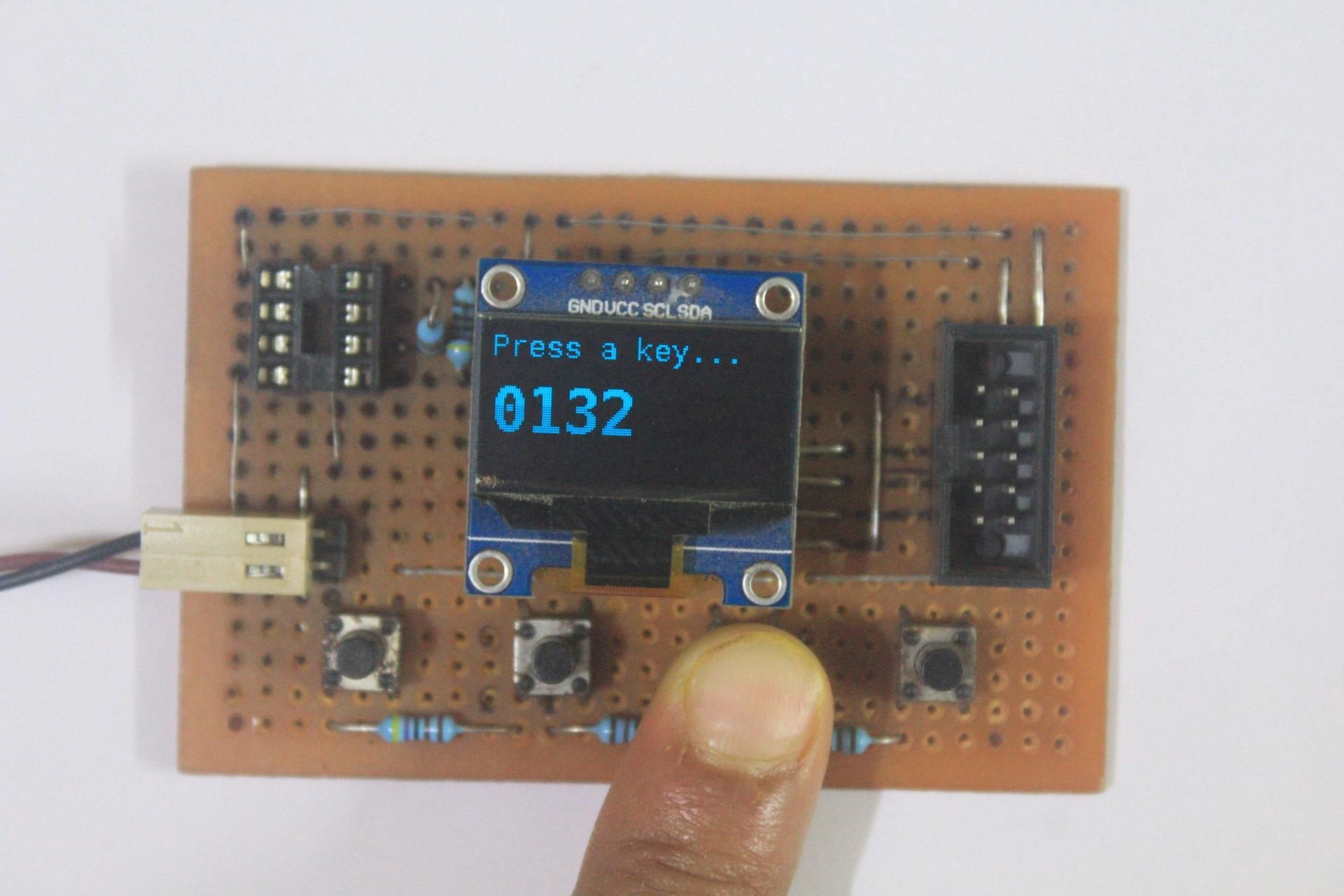 Interfacing SSD1306 Based I2C 128x64 OLED Module With ATtiny85 Without ...