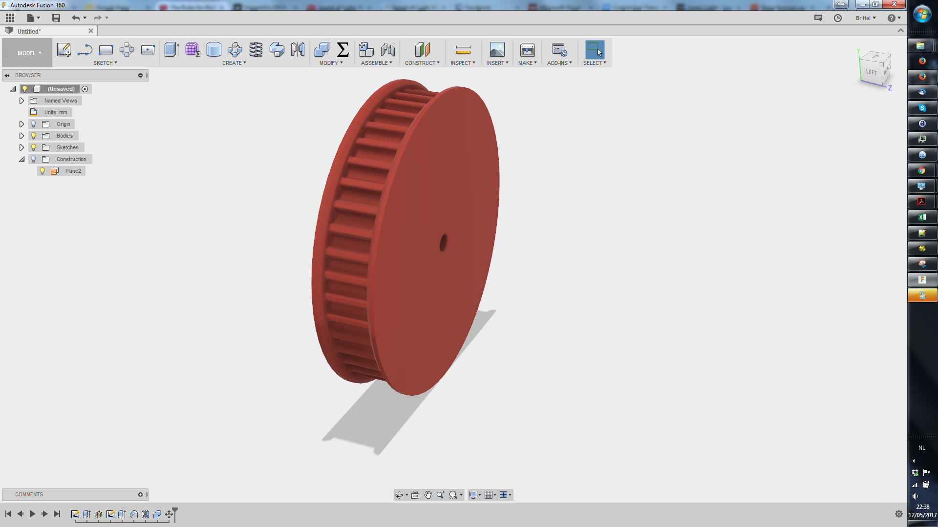 5mm HTD Timing Belt Pulley PARAMETRIC 3D CAD Model Library, 50% OFF