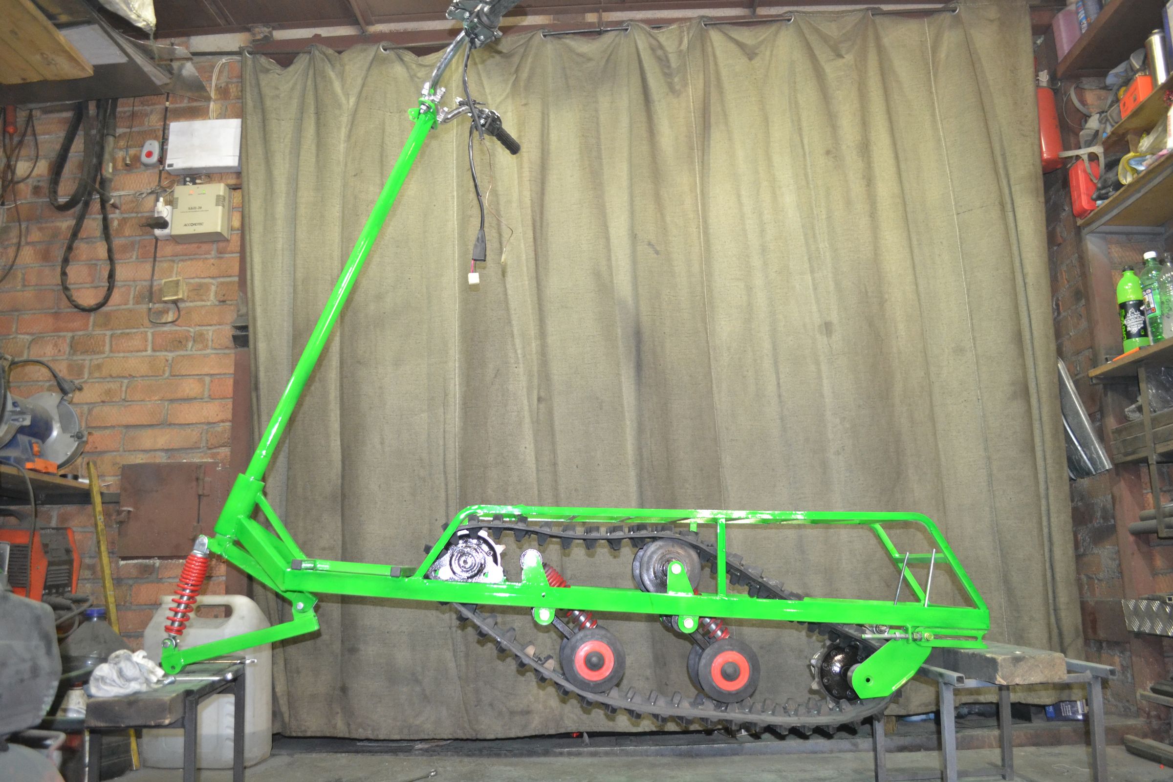 Mini Bike Snow : 4 Steps - Instructables