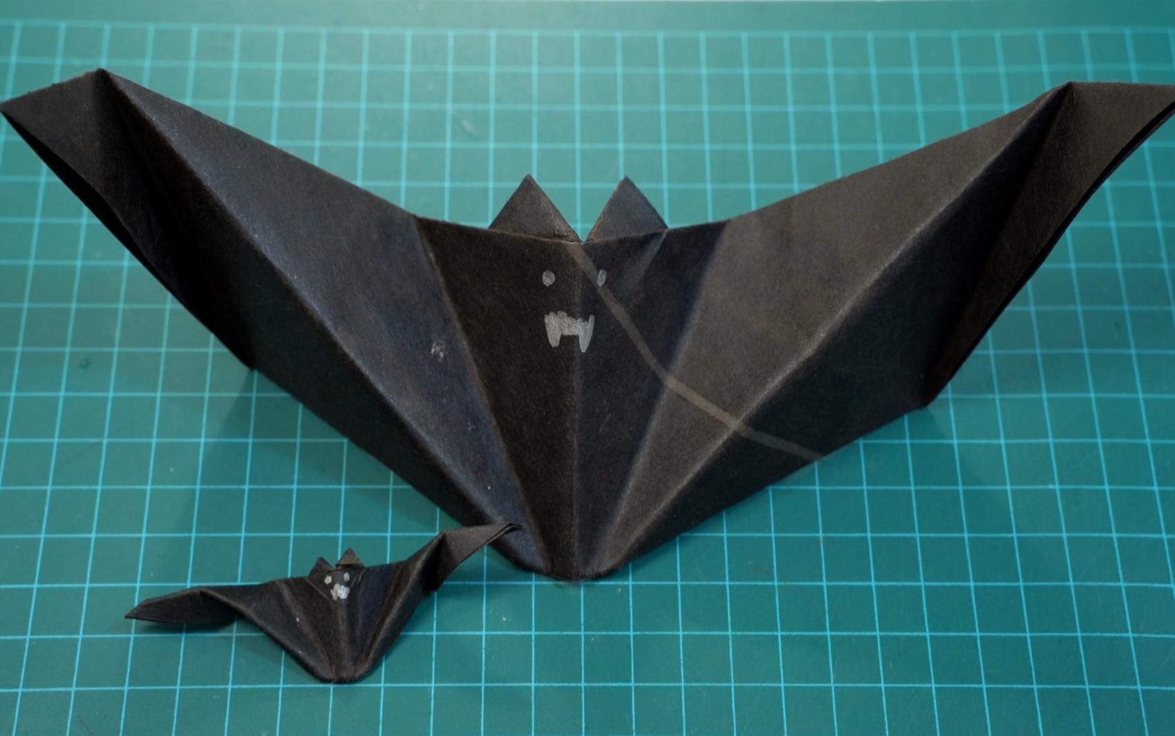 Origami Flapping Bat