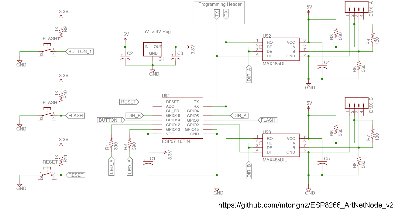 ESP8266 Artnet to DMX : 11 Steps (with Pictures) - Instructables