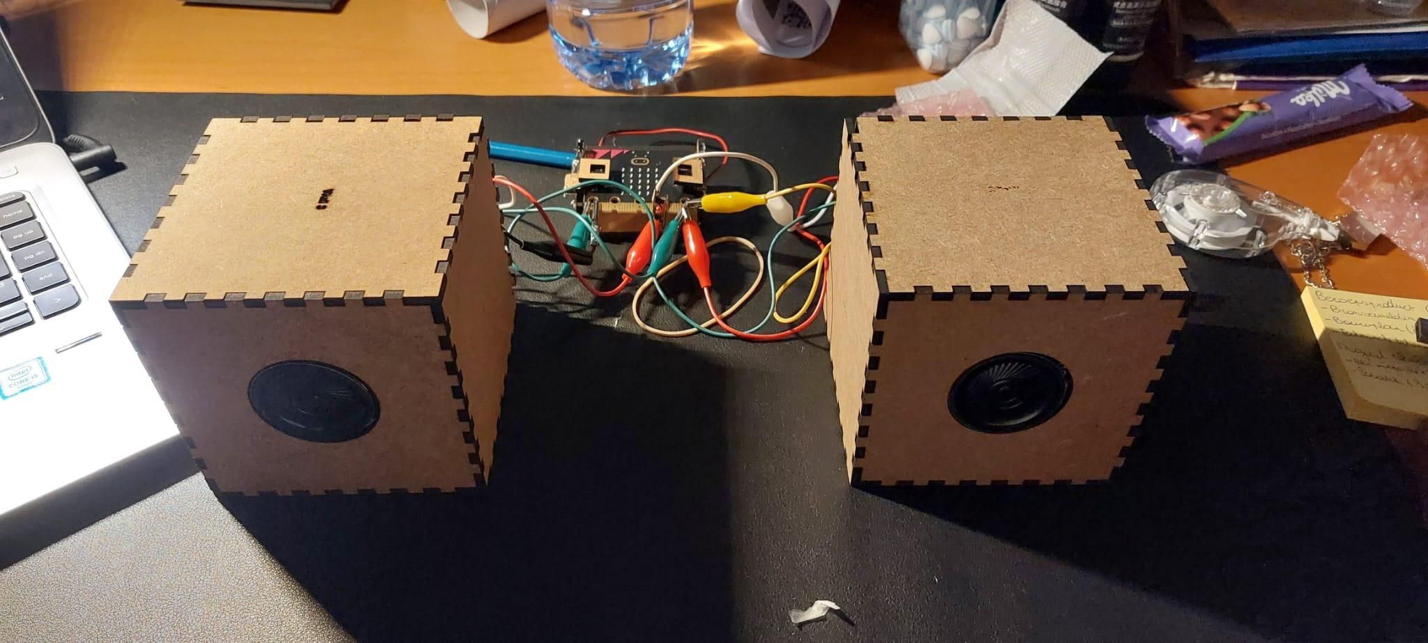 Versterkte Speaker Voor Micro:bit Met Lasercutter : 7 Steps - Instructables