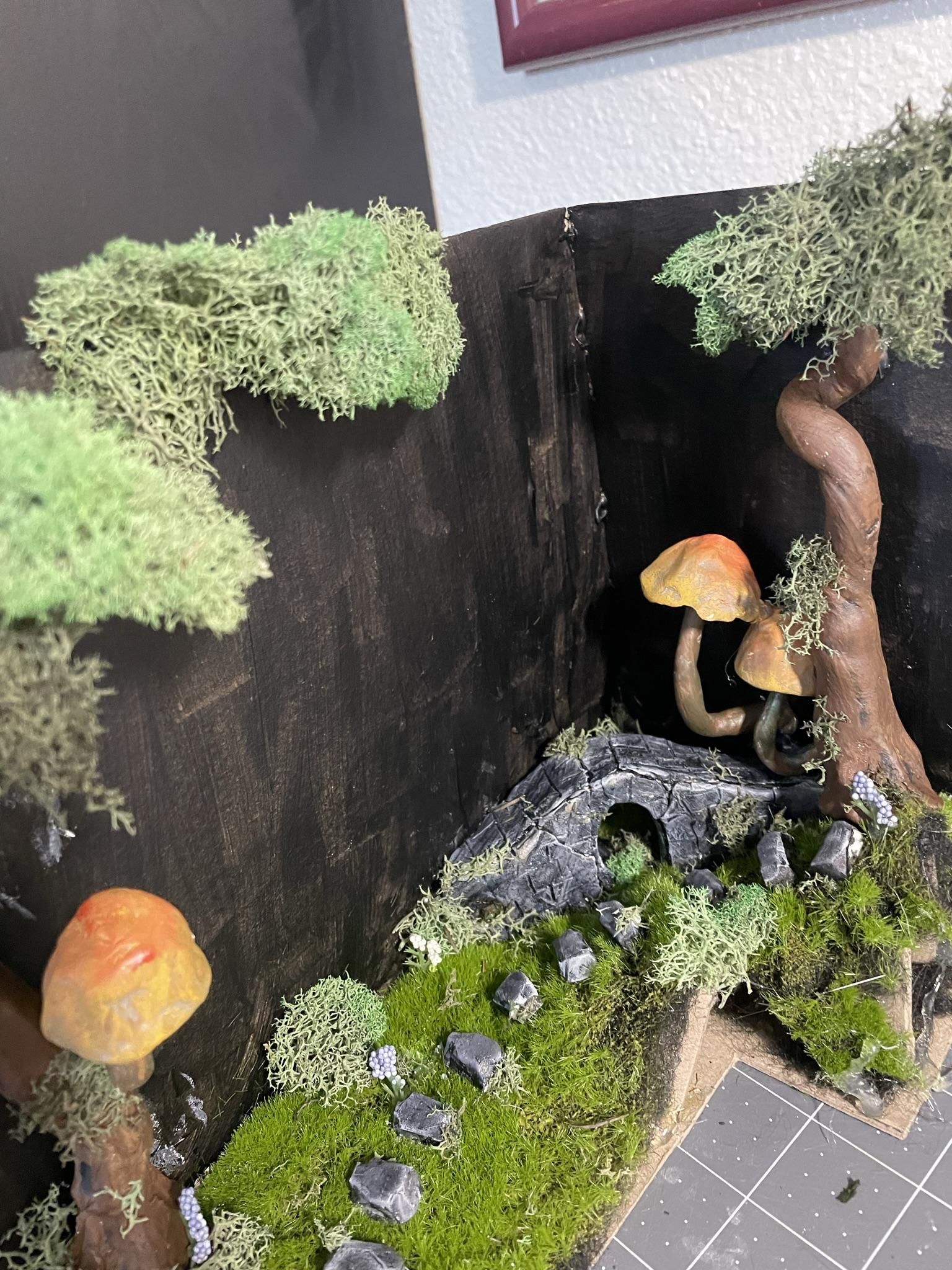 Mushroom Forest Book Nook : 16 Steps (with Pictures) - Instructables
