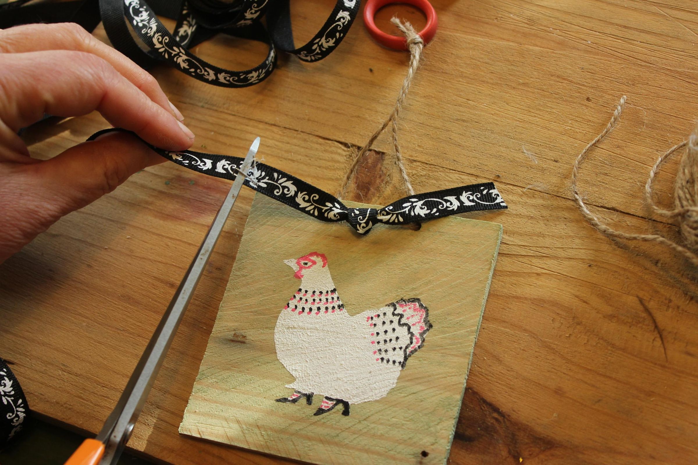 Naïve Painting on Wood - Art for Pleasure, Greetings Cards and Gifts ...