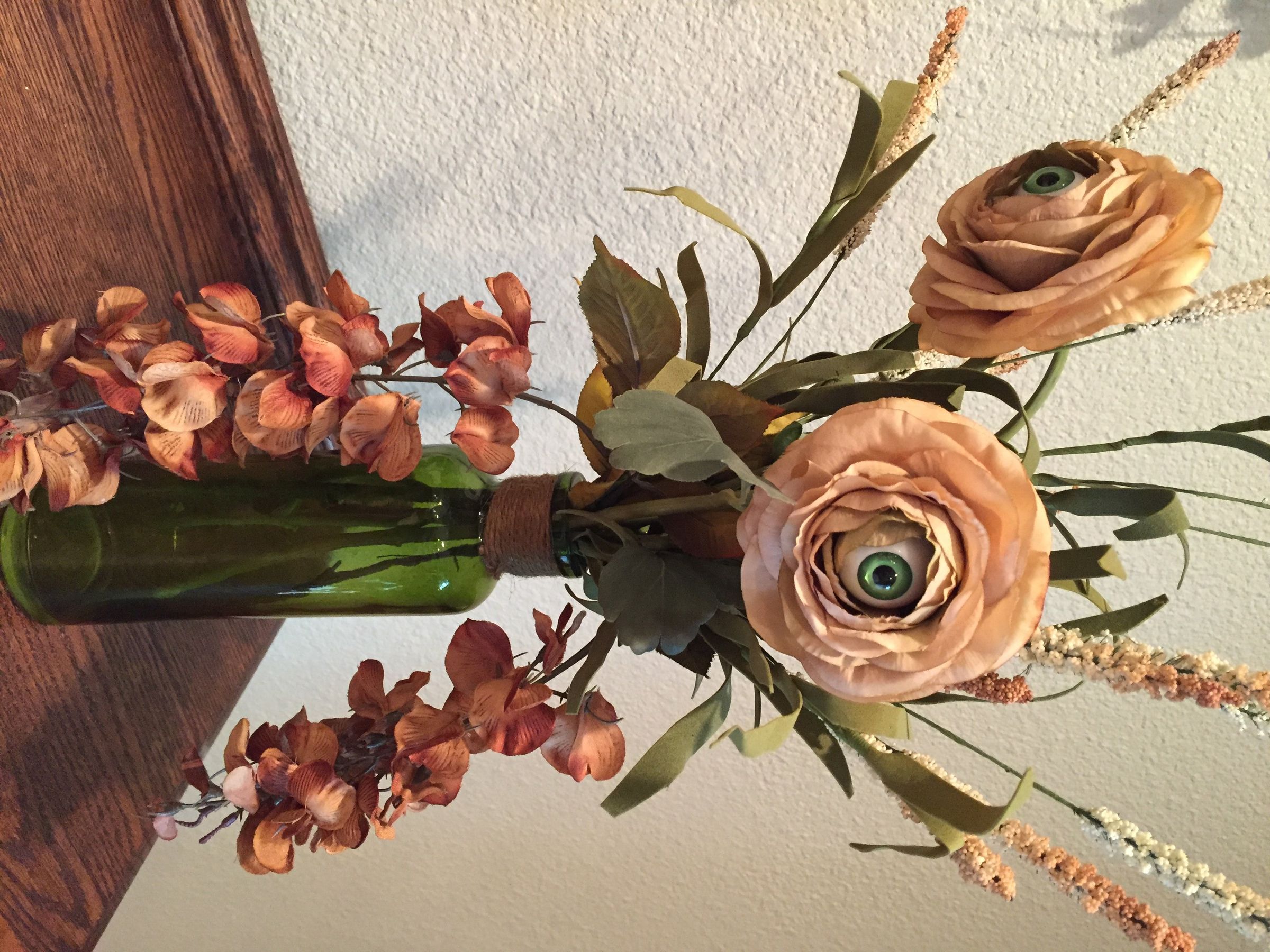Make Your Own Creepy Eyeball Flower Arrangement : 3 Steps (with ...