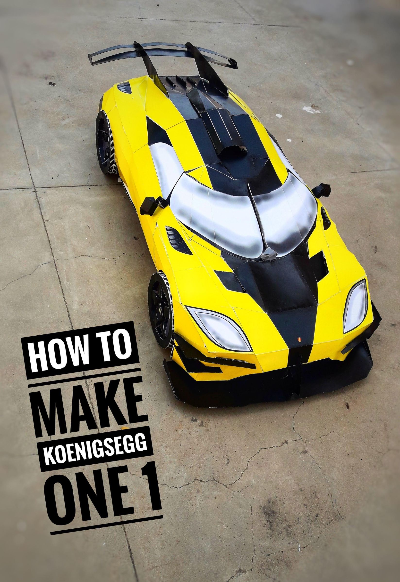 Tutorial Build Papercraft Koenigsegg Agera, 55% OFF