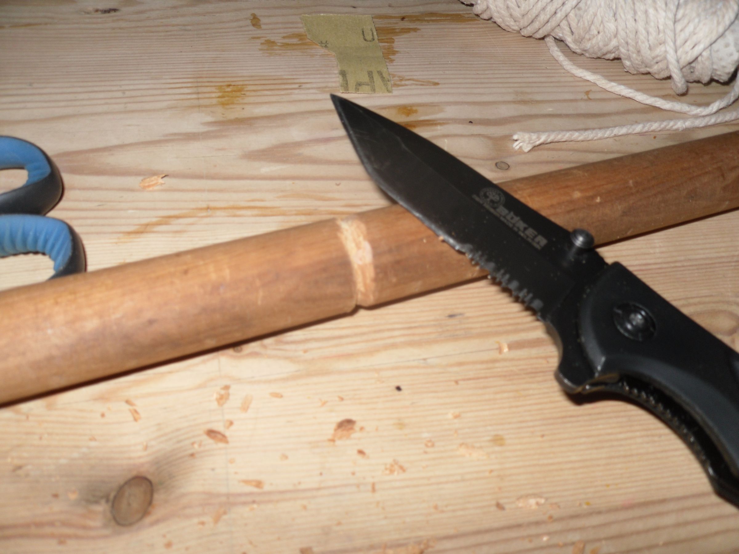 How to Make a Dutch Arrow (centrifugally Stabilized Javalin) : 8 Steps ...